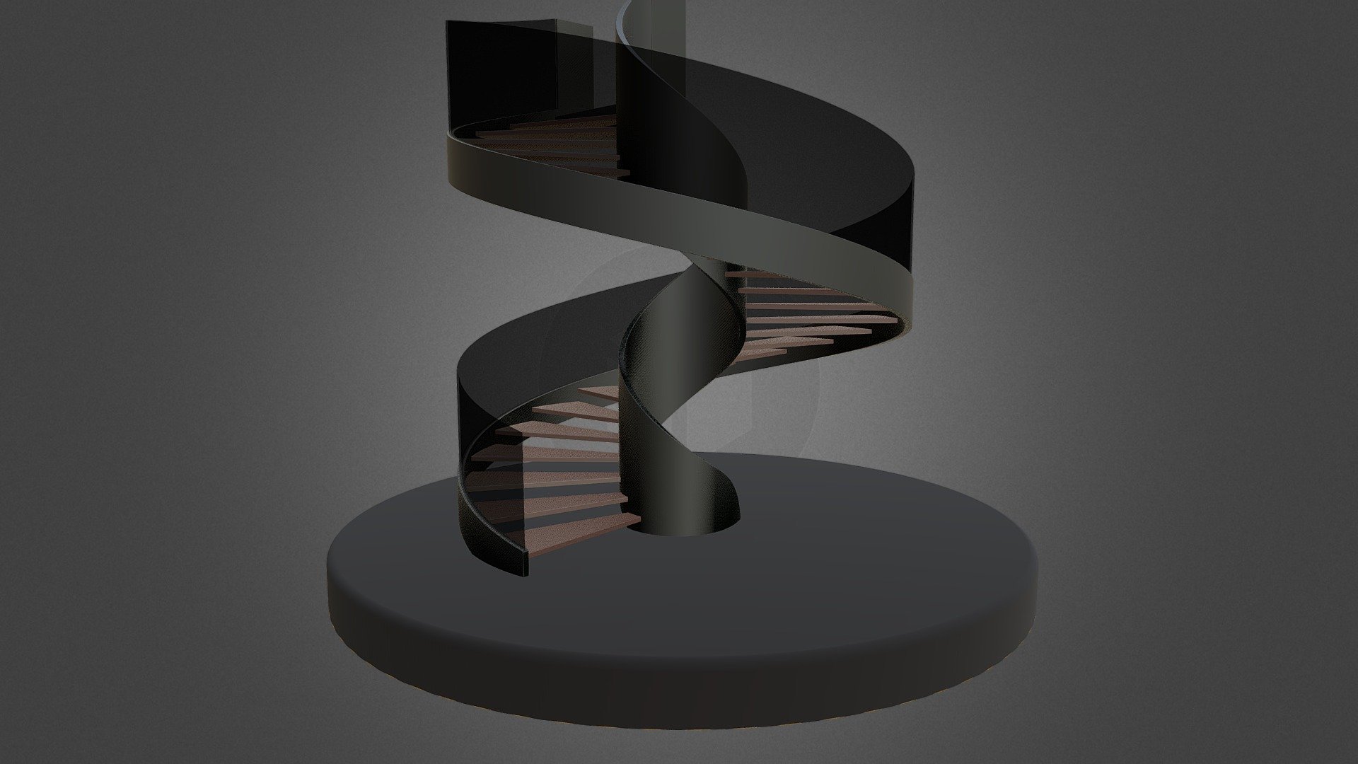 Helical Stairs - Download Free 3D model by Julius Design (@Julius ...