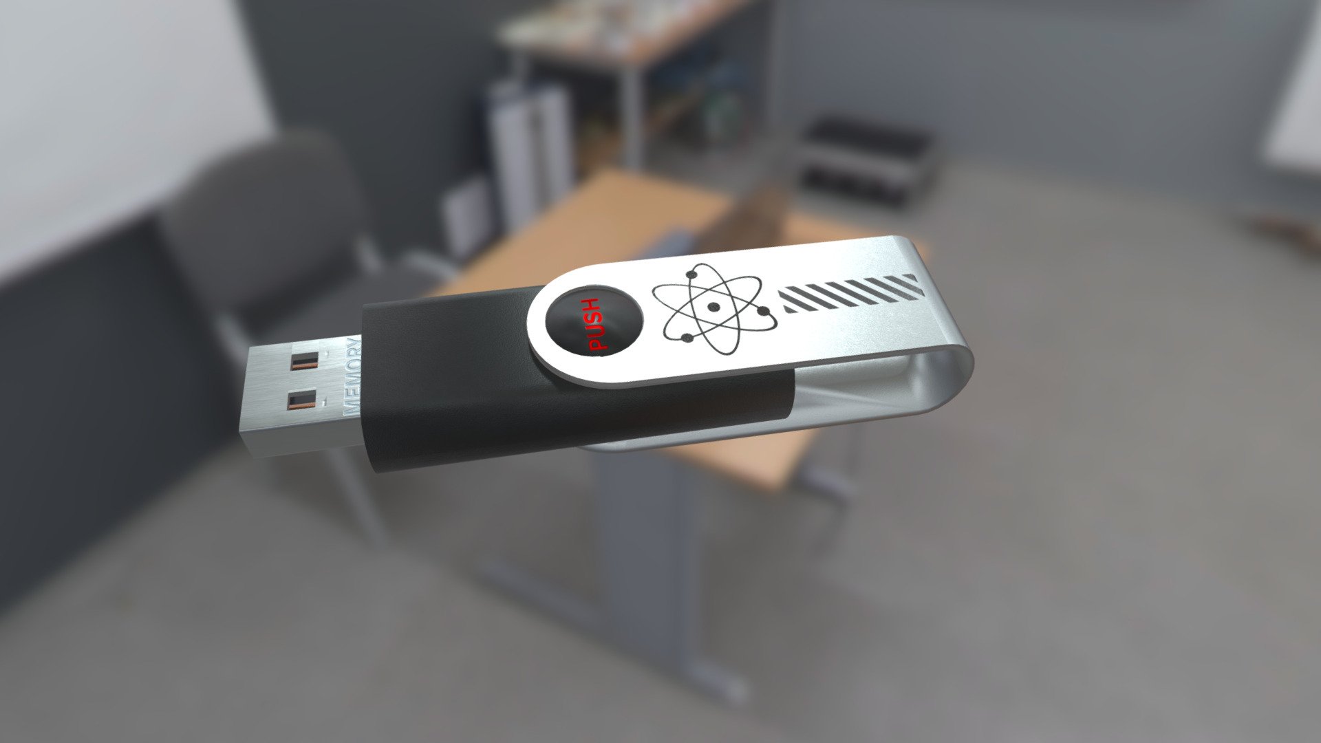 Ultimate Pendrive - 3D model by SEBASTOPOWER [6f6c537] - Sketchfab