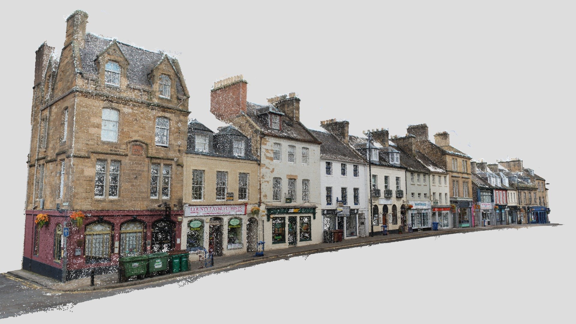 Scotland: Cupar, Bonnygate (north east) - Download Free 3D model by ...