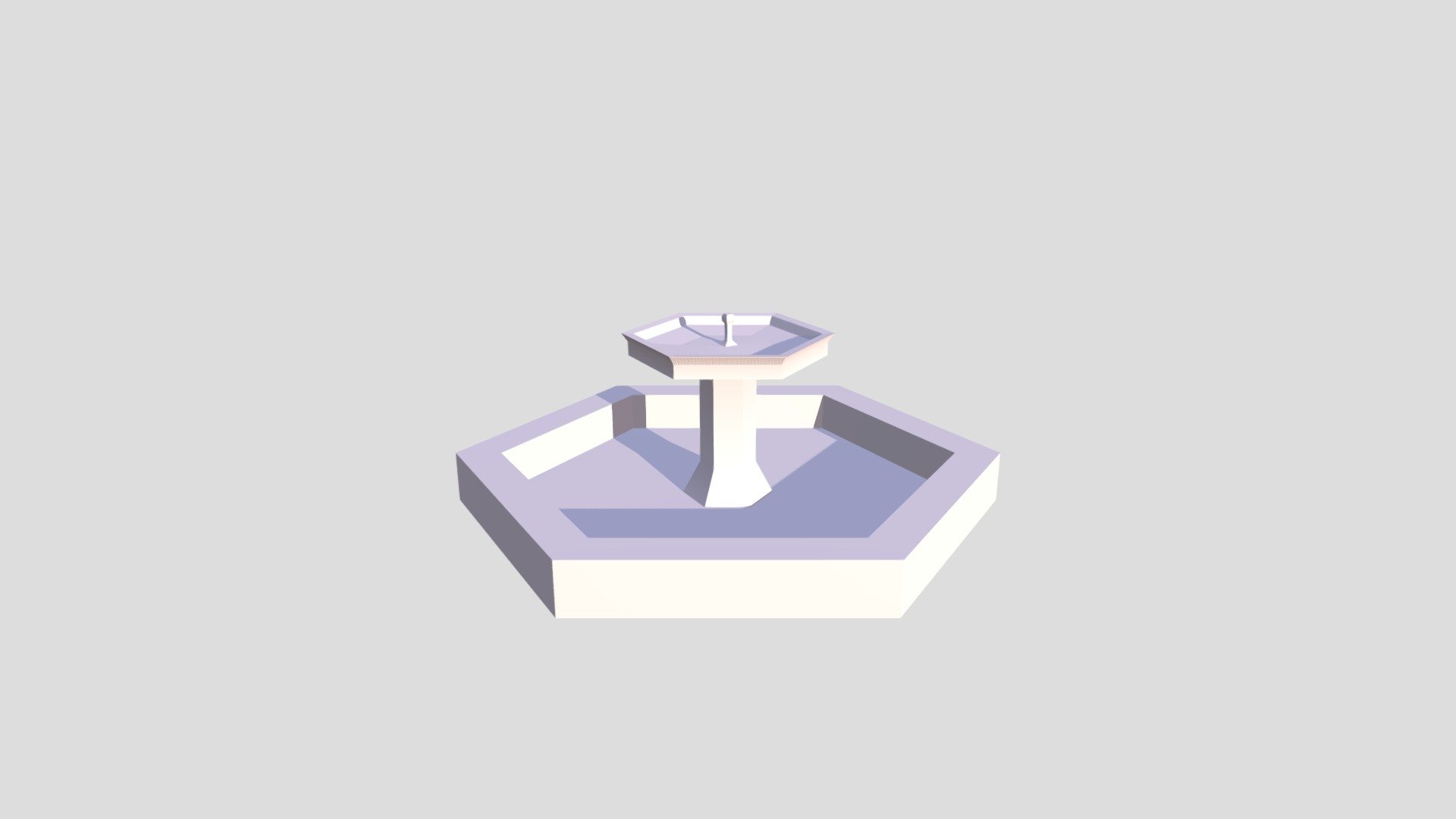 Low Poly Fountain - Download Free 3D model by Psych-itsMike [6f6f6ef ...