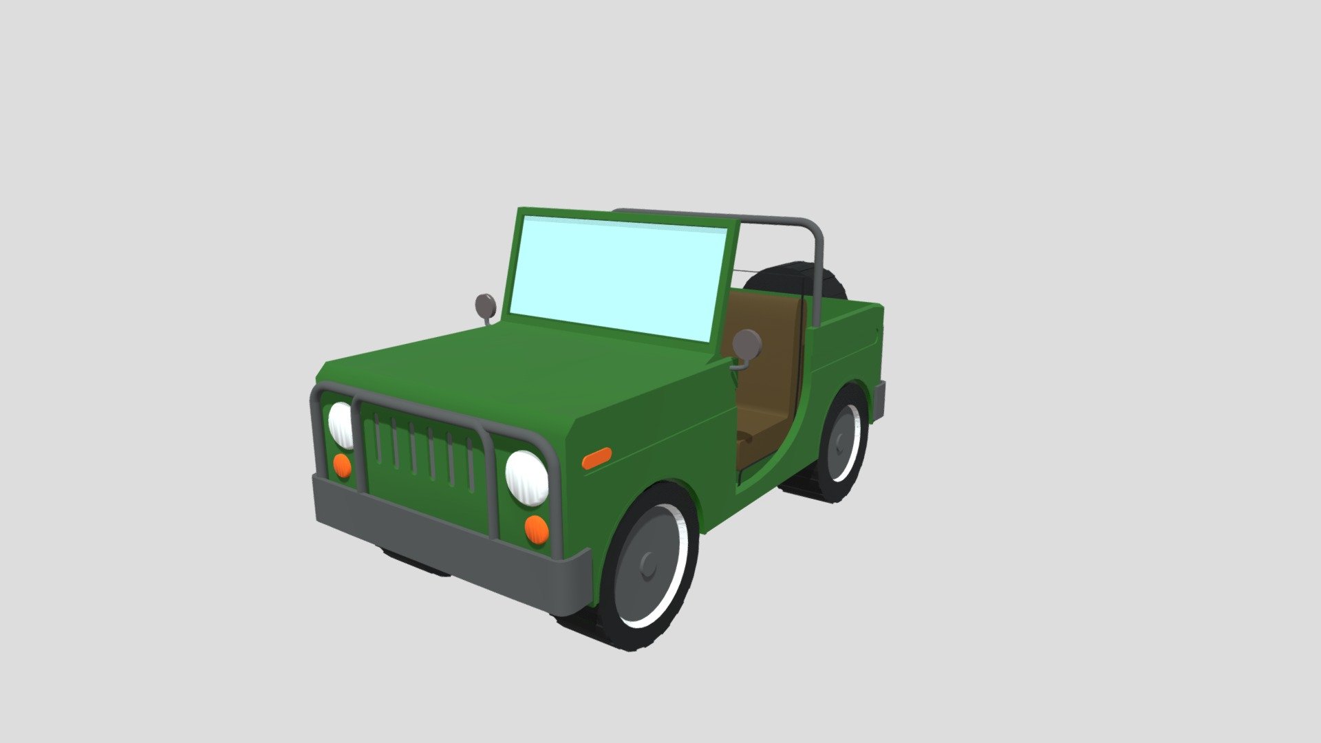 Basic Jeep 3D Model - Download Free 3D model by fthylmaz [6f70996 ...