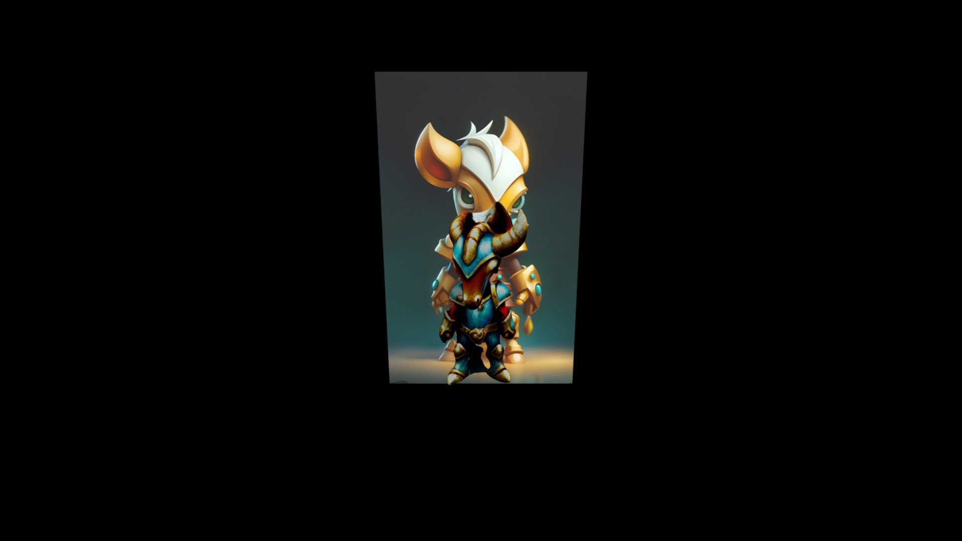 a of a cartoon character of a mouse with a helm - Download Free 3D ...