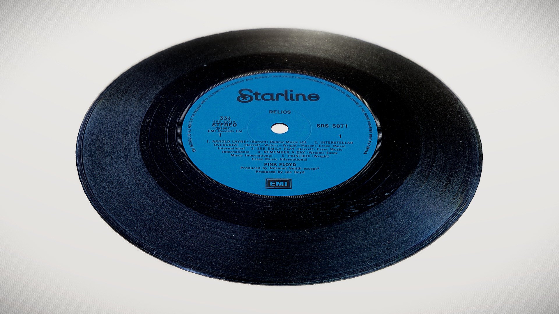 Vinyl Record - Buy Royalty Free 3D model by 3Dee (@mellydeeis) [6f72ee8 ...