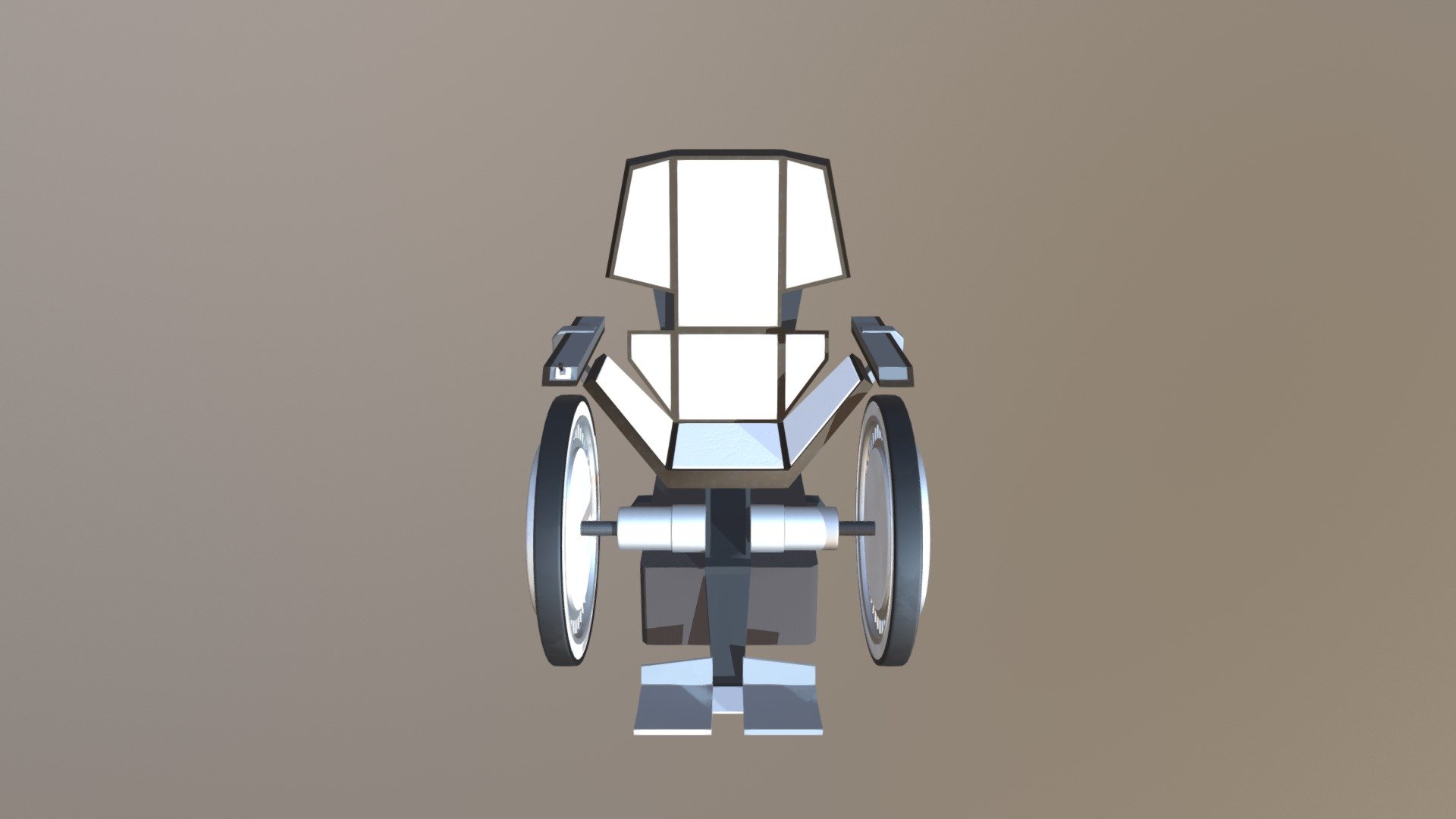 Wheelchair V01 - 3D model by mrazureangel [6f7592b] - Sketchfab