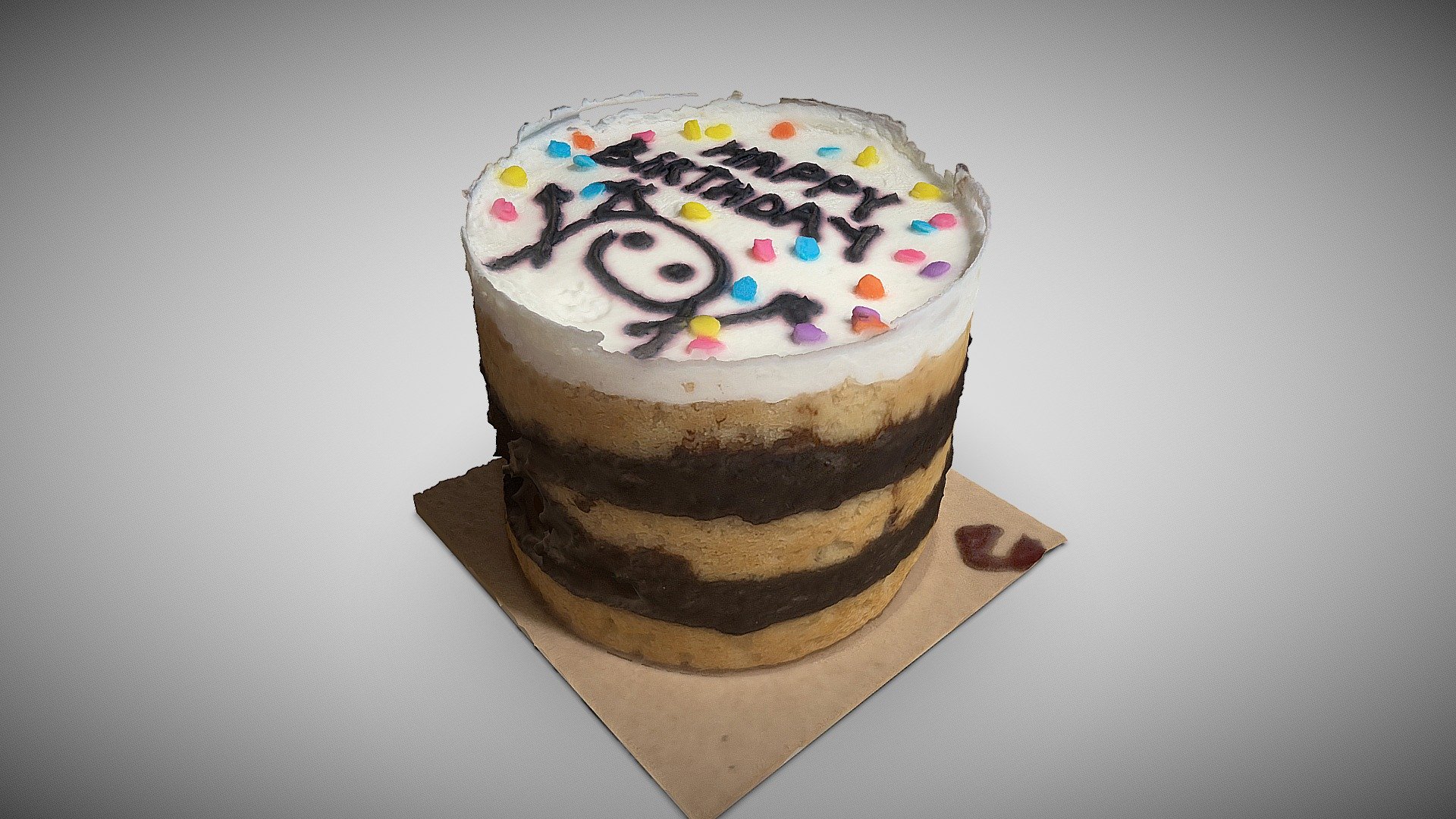 Bentô Cake Birthday - Buy Royalty Free 3D model by LucasDesignex ...