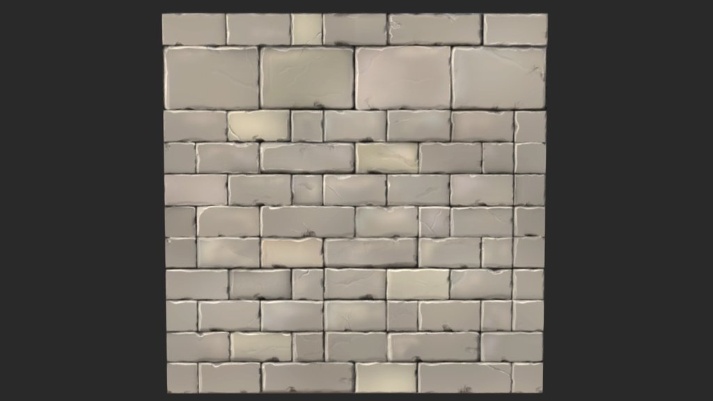 Stylized Wall Material - 3D model by Alex Szopinski (@alexszopinski ...