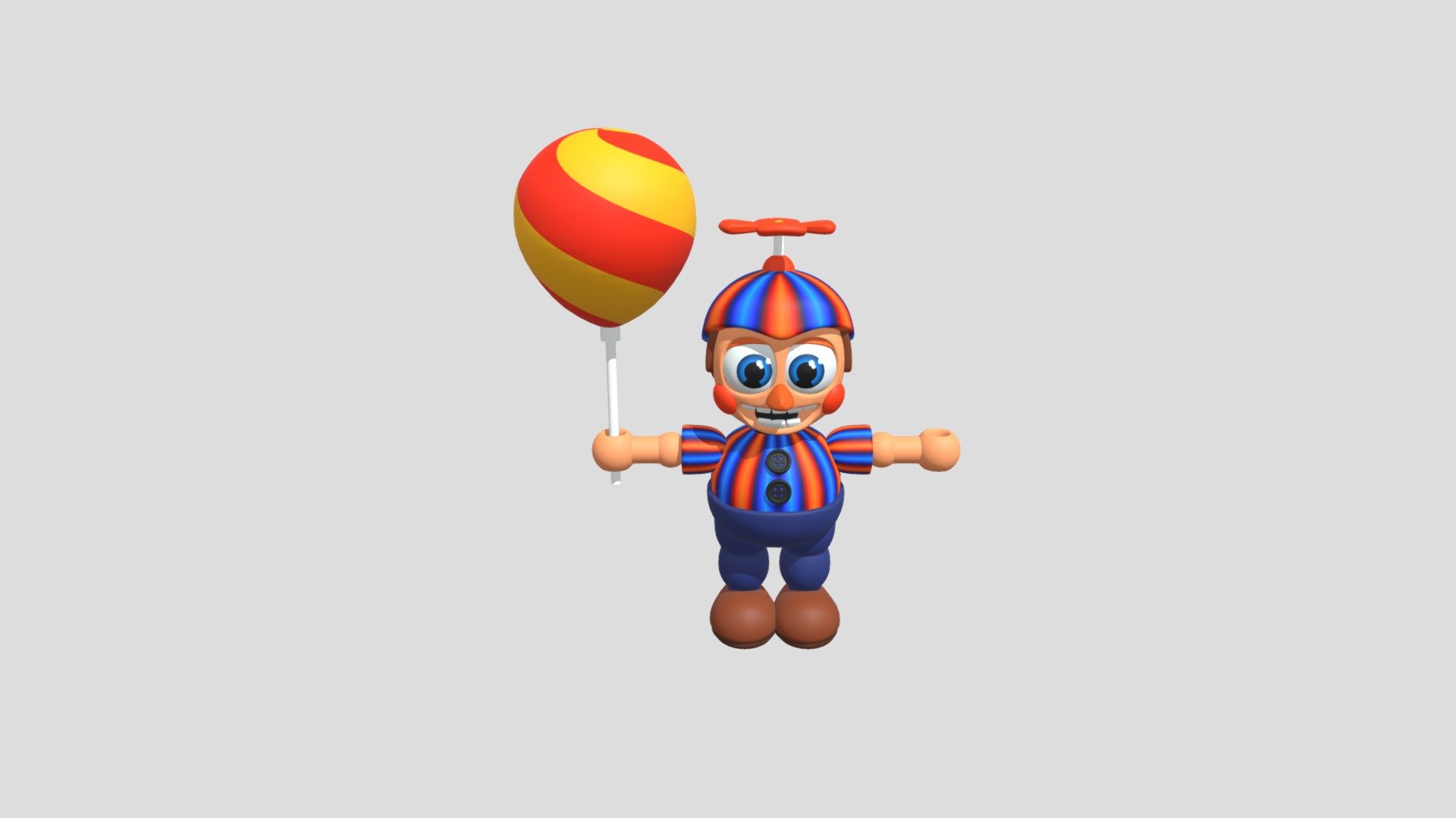 Balloon Boy - Download Free 3D model by Limónarts3D (@Limomarts3D ...