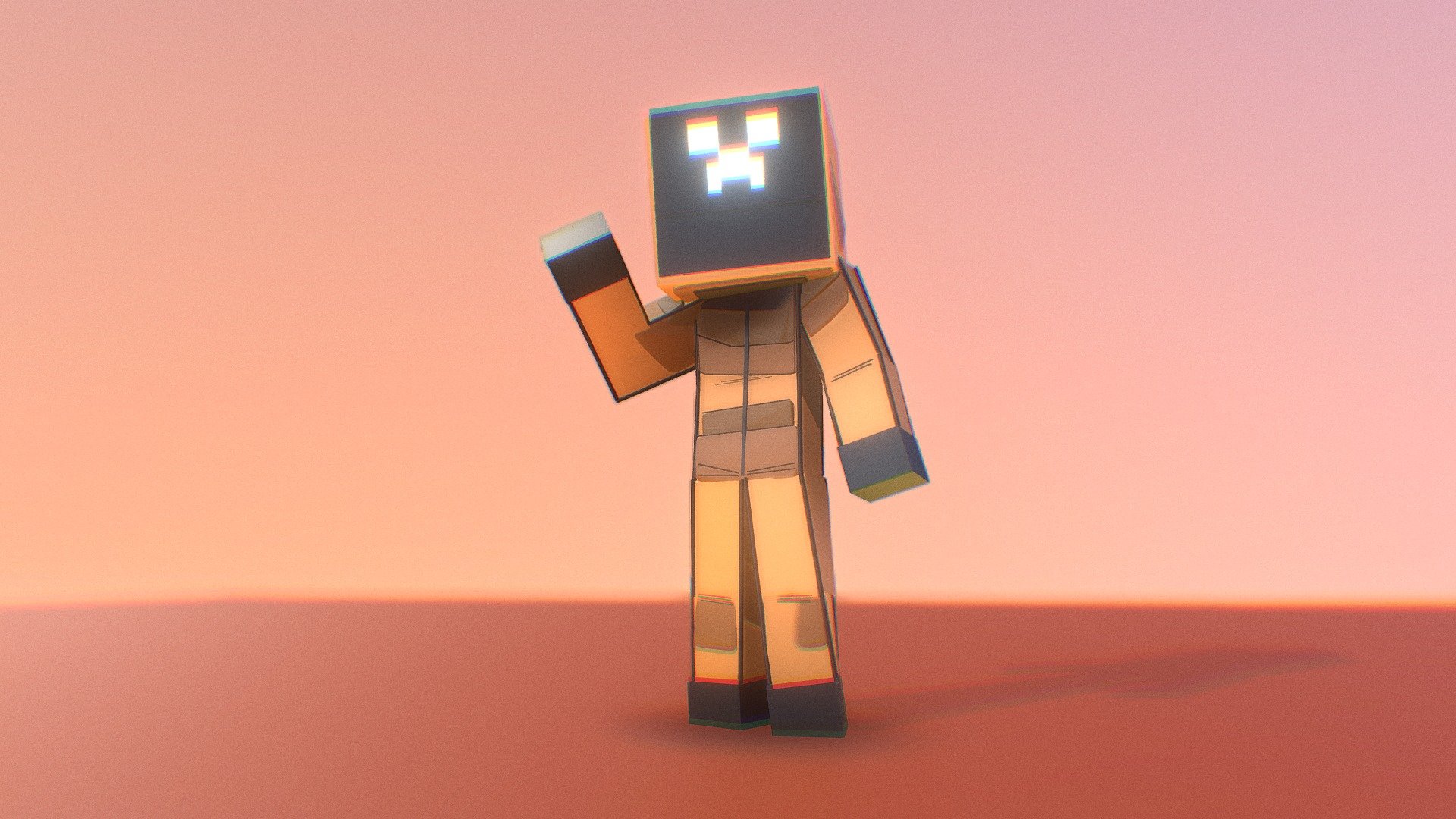 Squid Craft 2 | Guard - 3D model by josheca-art [6f7ae45] - Sketchfab