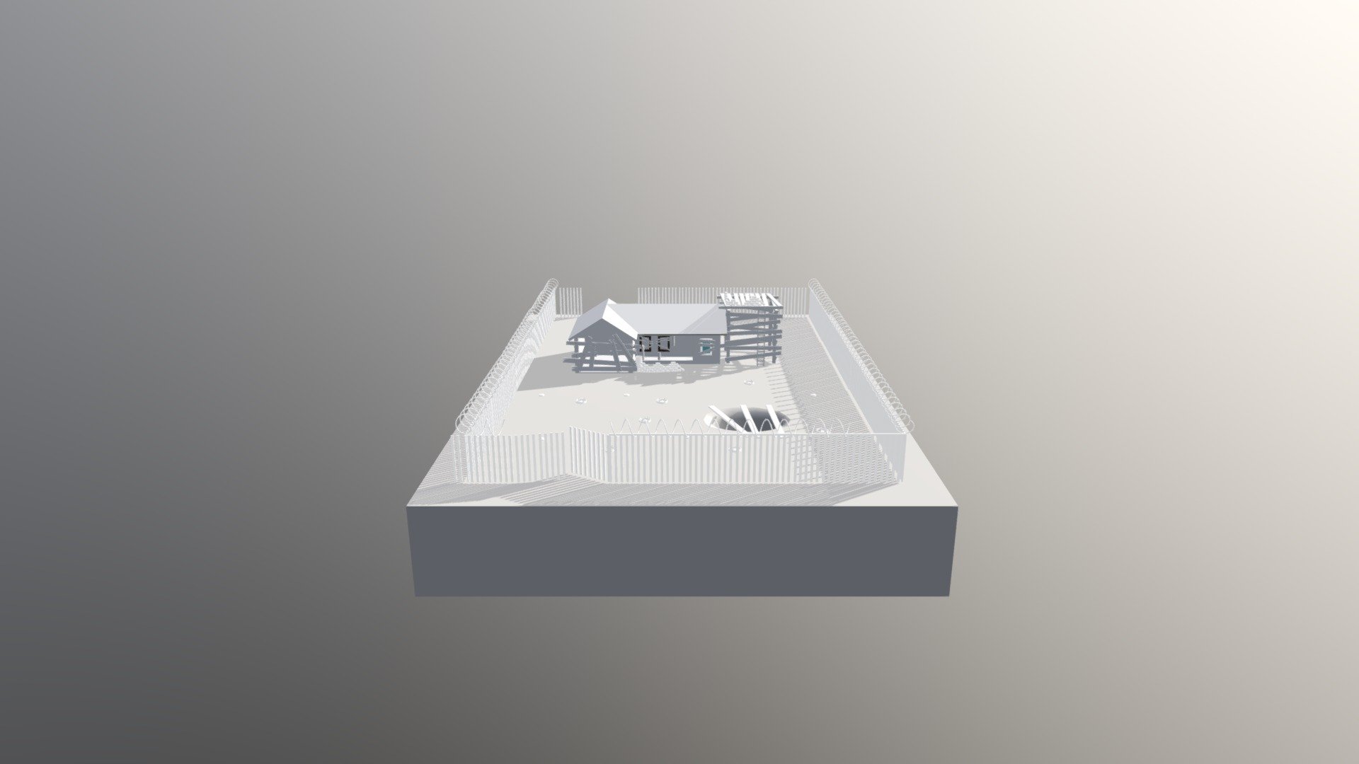 Apocalypse House - 3D model by codycervello [6f7d90e] - Sketchfab