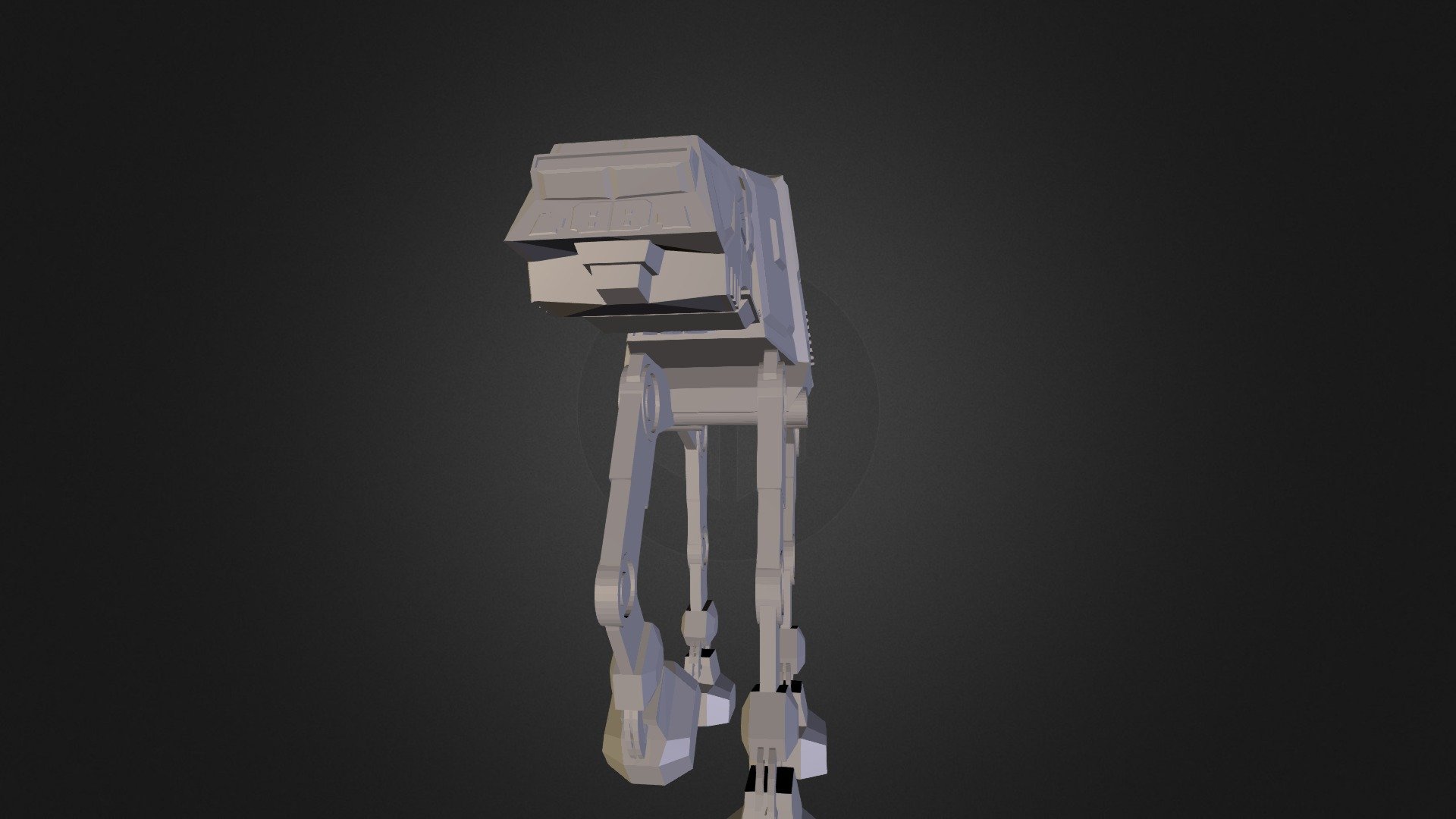 AT AT Walker - 3D model by arielpezzat [6f82a21] - Sketchfab
