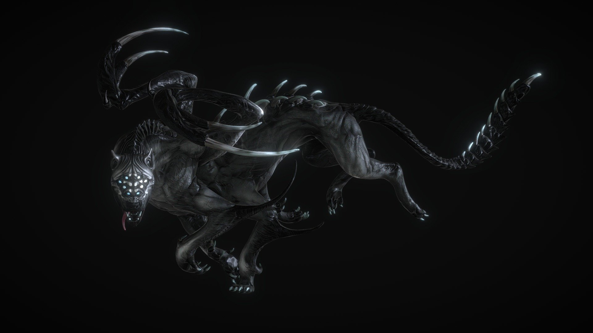 Hellhound - 3D model by morrasedy [6f84ad4] - Sketchfab