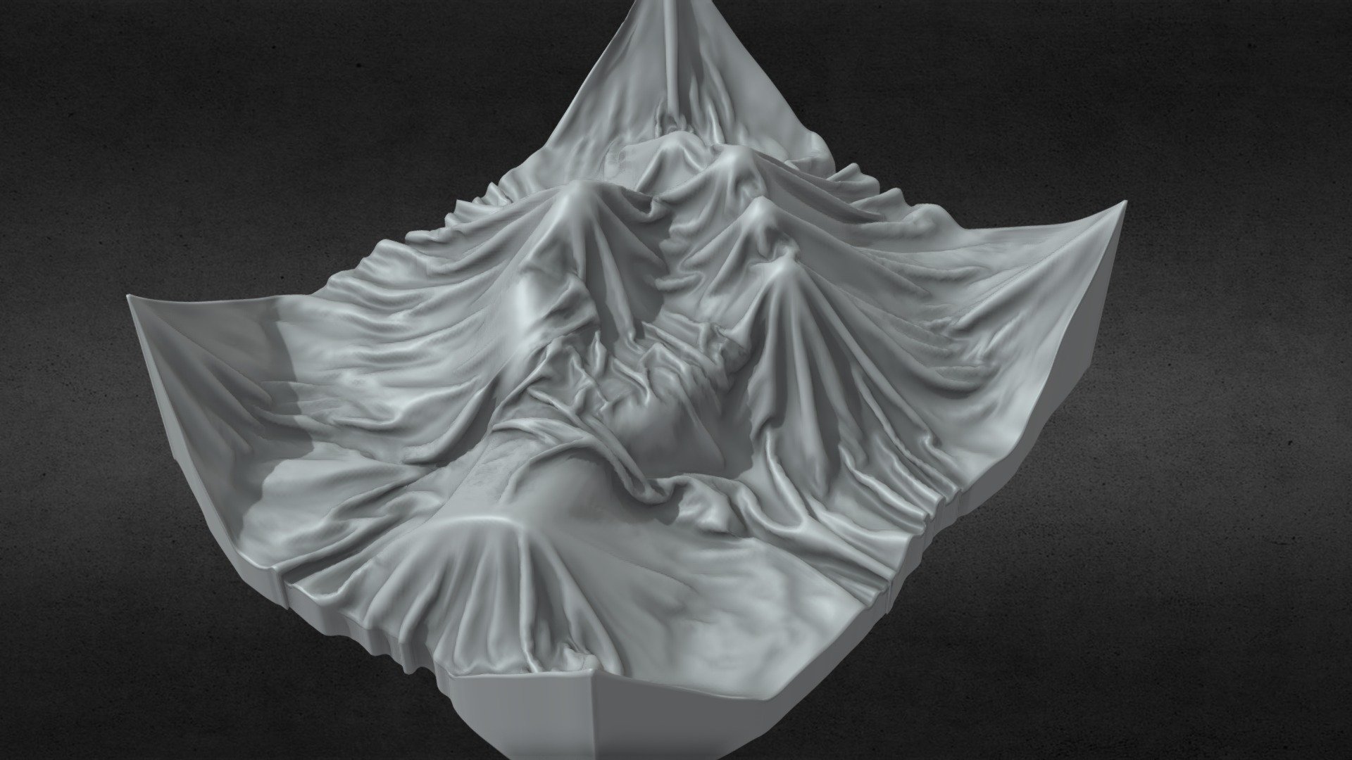 Hand under cloth (printable) - Buy Royalty Free 3D model by endike ...