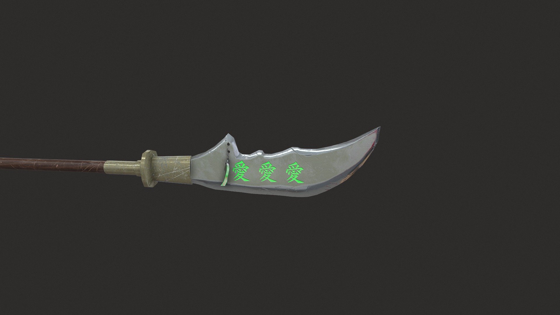 Guandao - Download Free 3D model by n143rs [6f88779] - Sketchfab