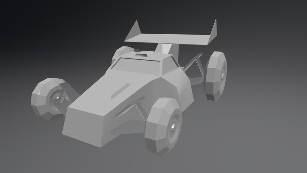 Race Car Sketch Fab - 3D model by masterfool [6f88fb2] - Sketchfab