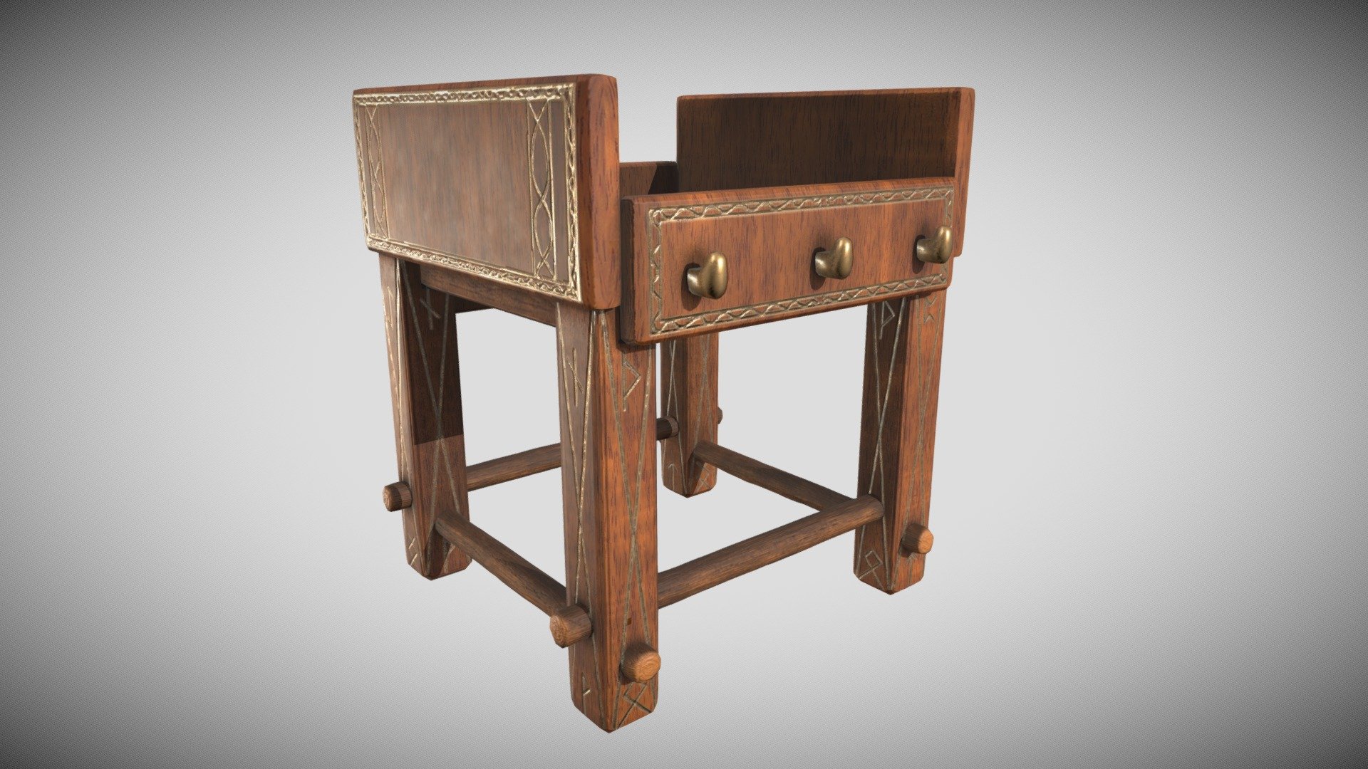Nordic Barrel Support - Free Download! - Download Free 3D model by ...