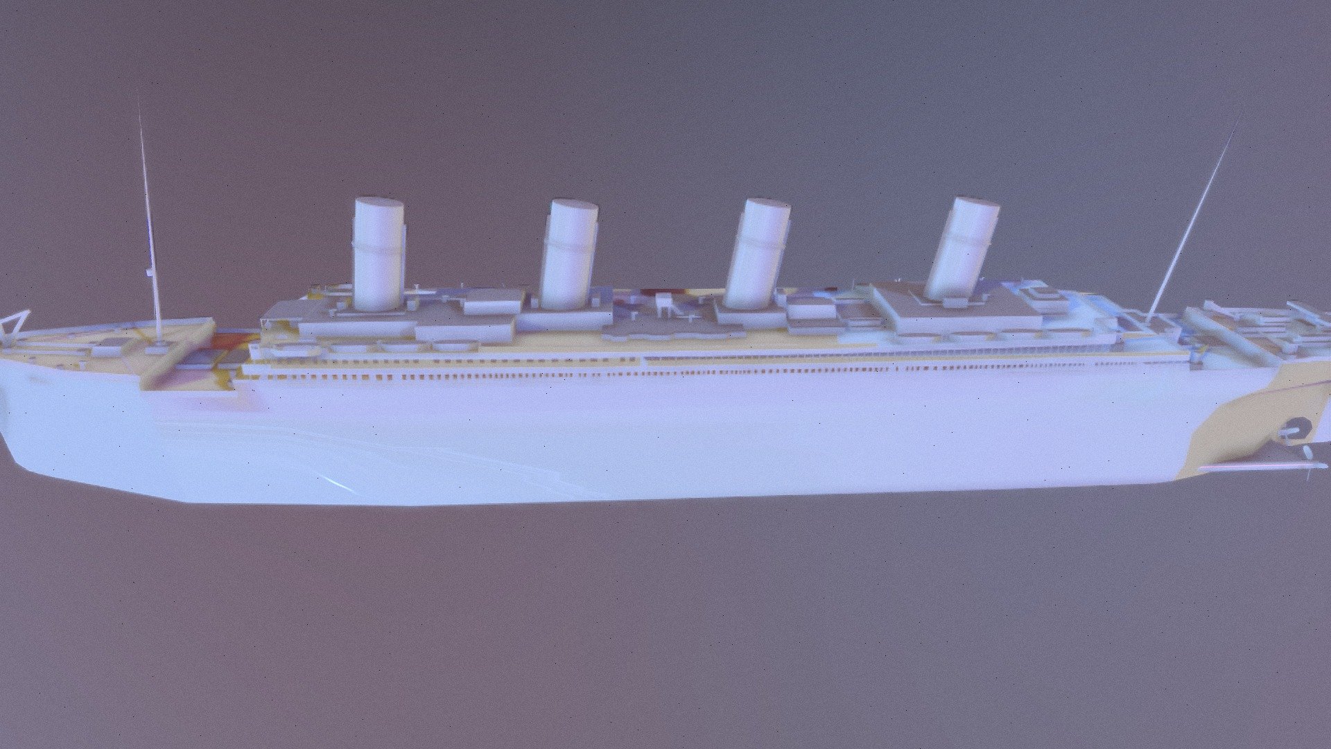 TITANIC OBJ MODEL IMPROVED - Download Free 3D model by BlueStreak ...