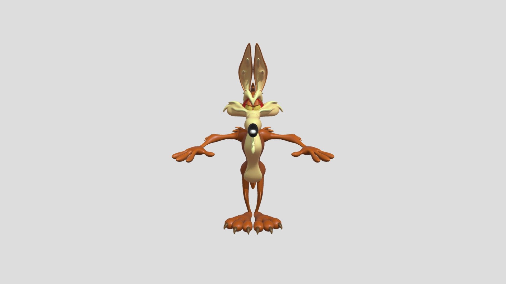 Wile E Coyote V3/beta - 3D model by mustafatylan68 [6f8a76e] - Sketchfab