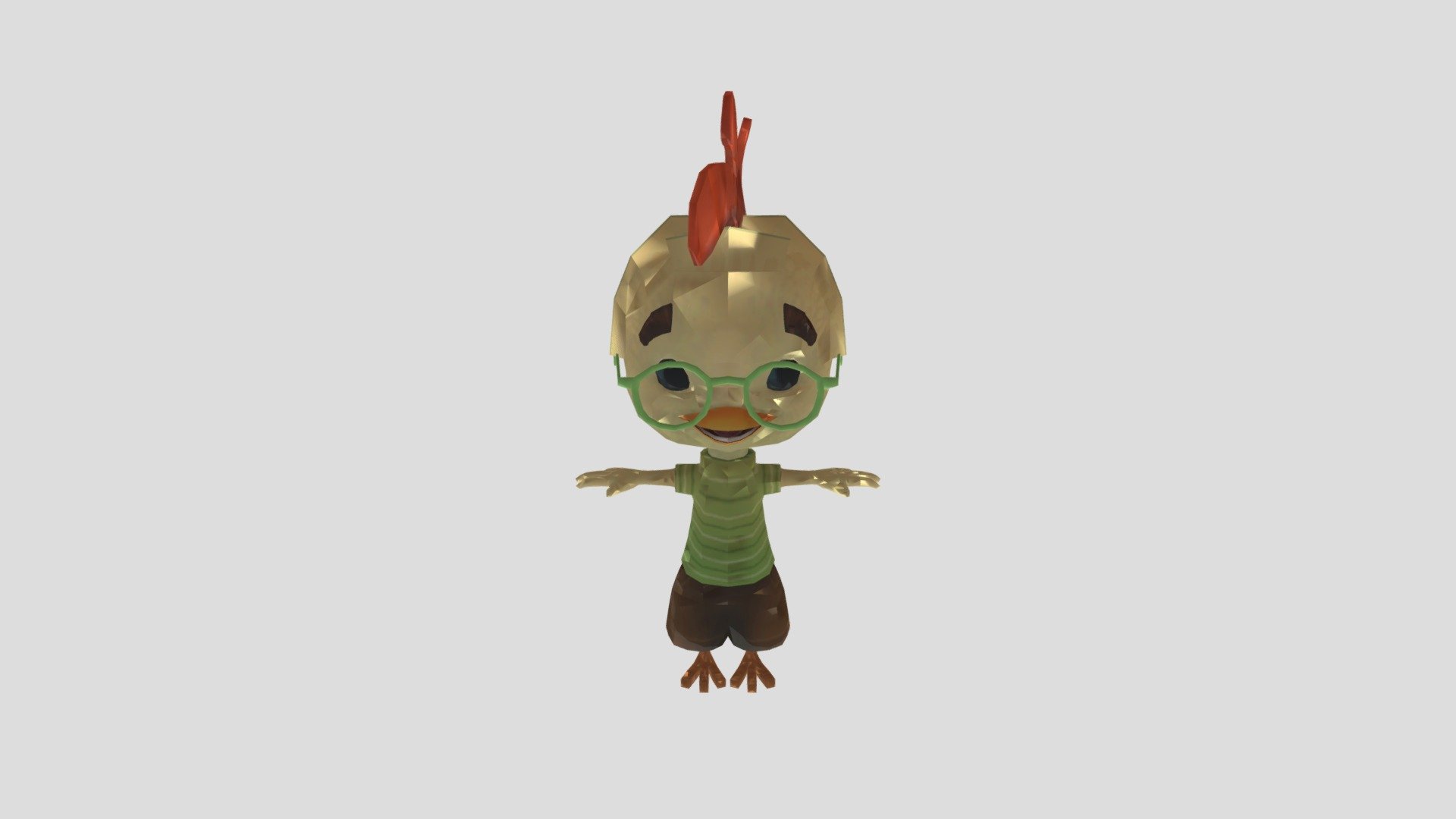 Chicken Little - Download Free 3D model by chikn nuggit and spongebob ...