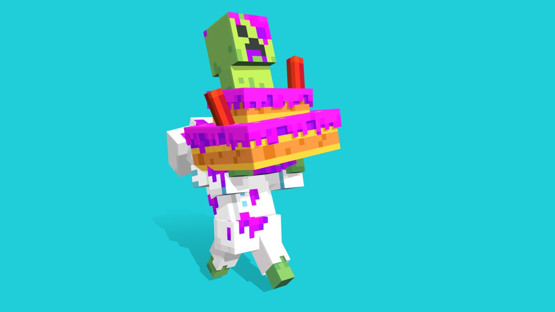 Pastry Chef Zombie - 3D model by Cubouse [6f8f62f] - Sketchfab