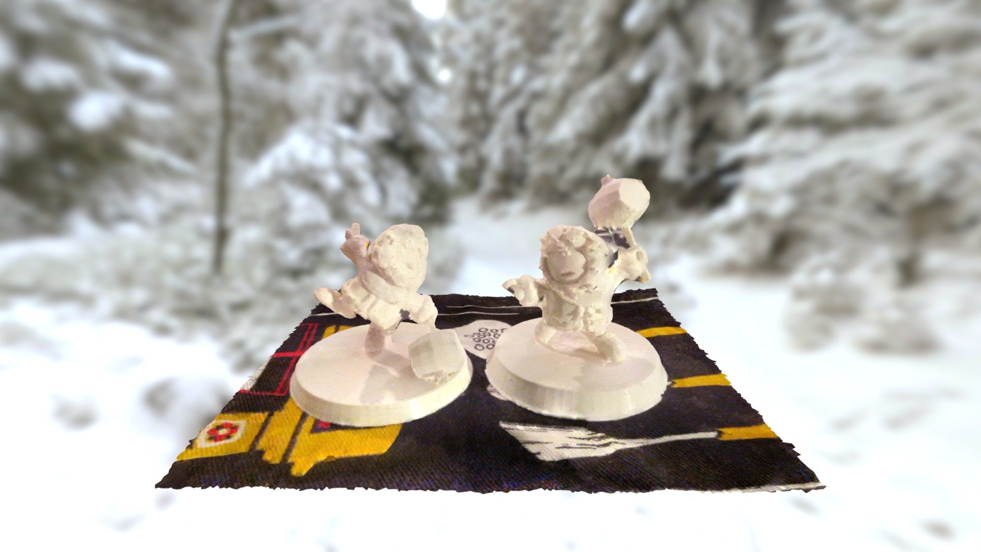 Ice Climbers #3DST36 - 3D model by crlnvl [6f8f7dd] - Sketchfab