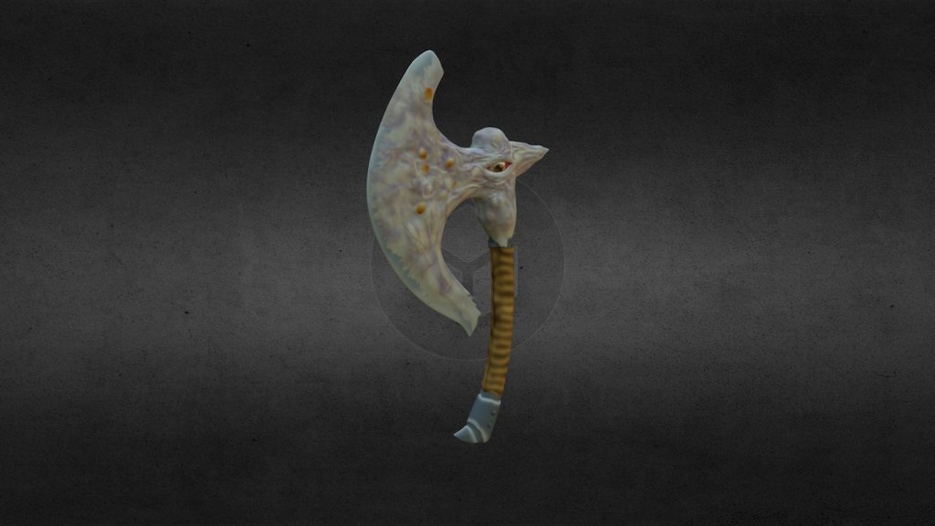 Demon Axe - 3D model by MARC ALBURNÀ (@marc.alburna) [6f90397] - Sketchfab