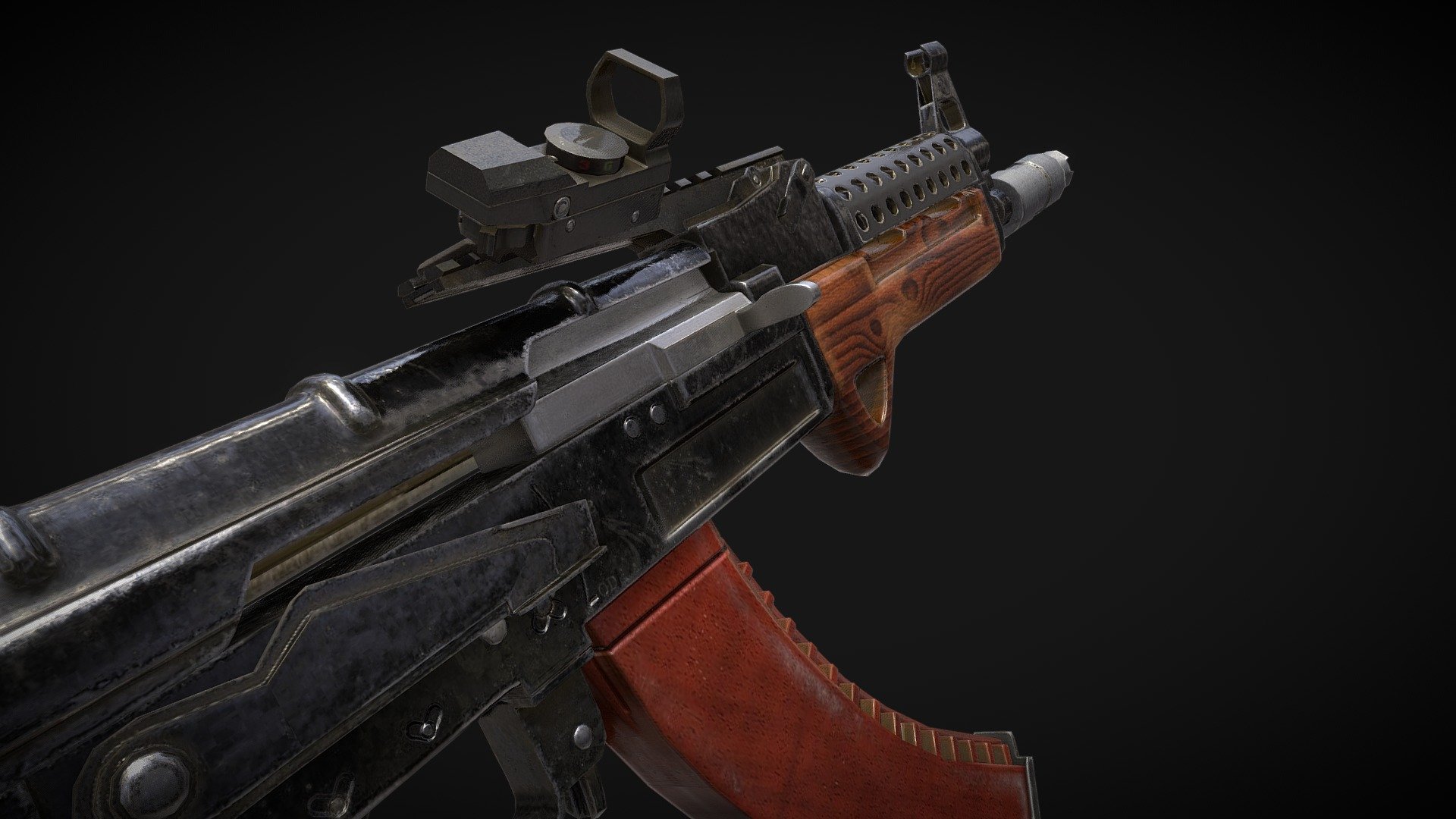 ak short - 3D model by rookyproch (@alexzavert) [6f9323b] - Sketchfab