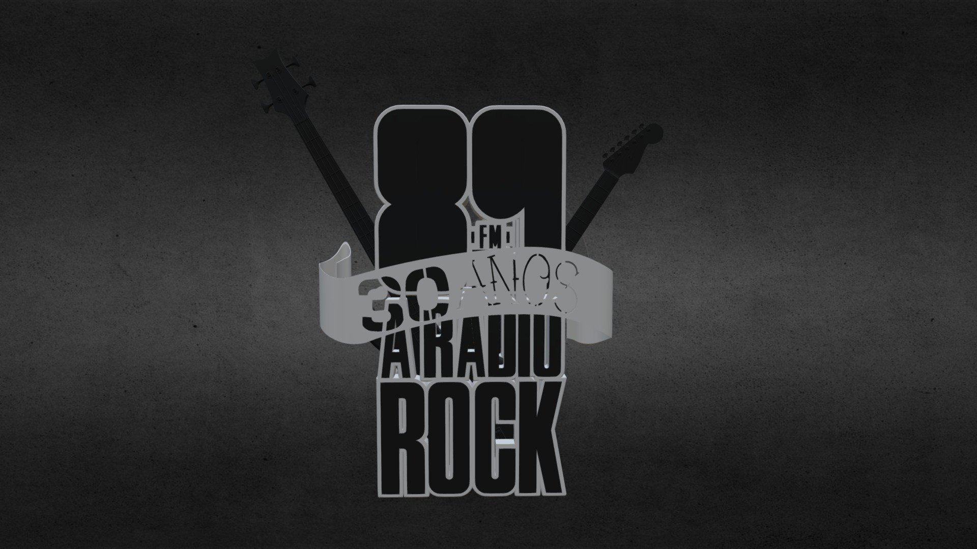 A RÁDIO ROCK - 89,1 FM - SP - 3D model by Sóstenes Reis (@guitarwinner ...