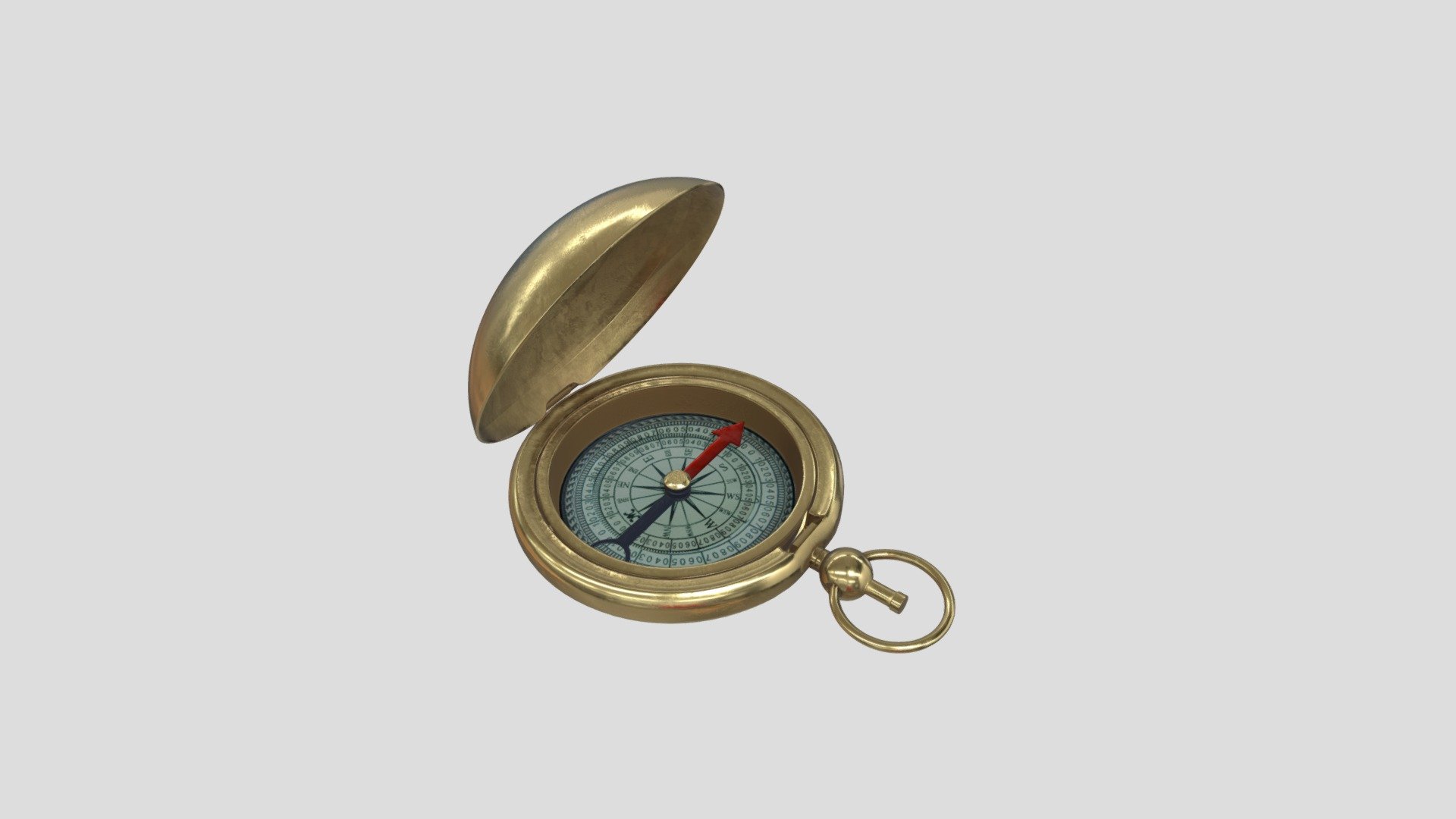 Golden Compass Model - Download Free 3D model by HosamAmmar [6f95477 ...