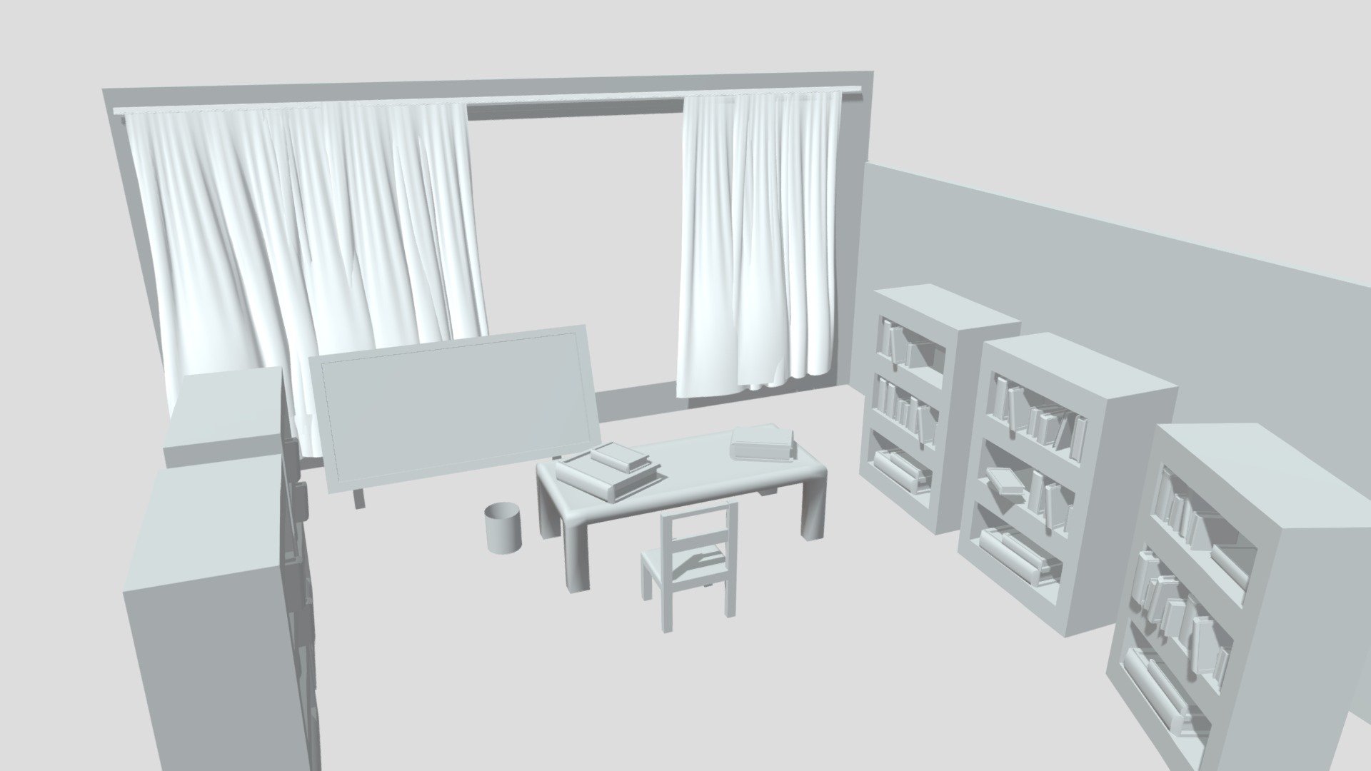 Whiteblocking_ Fantasy_ Scene - 3D model by LotusAnimus [6f95abc ...