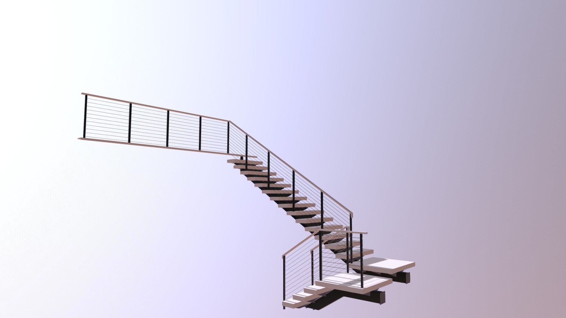 Single Stringer - 3D model by JDBenjamin [6f97e70] - Sketchfab