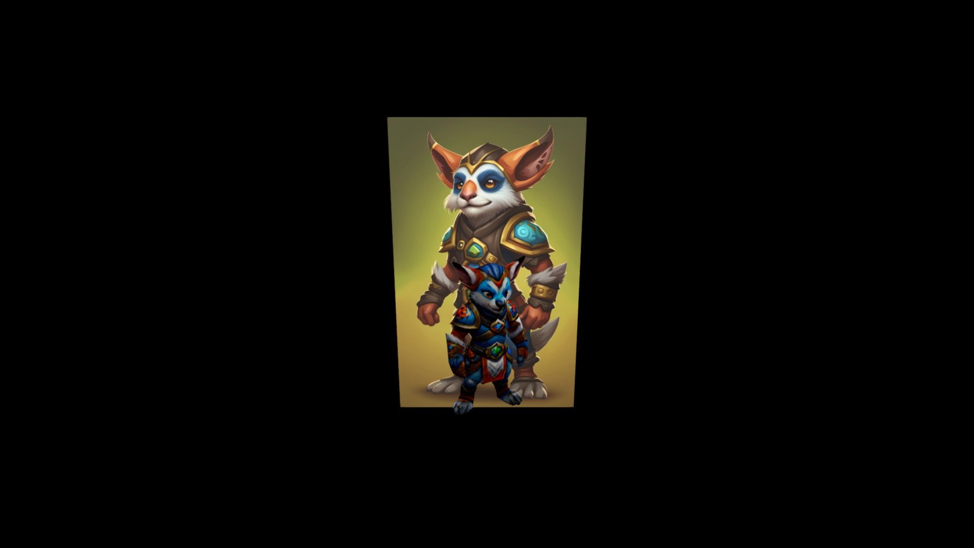 a character from the game world of warcraft - Download Free 3D model by ...