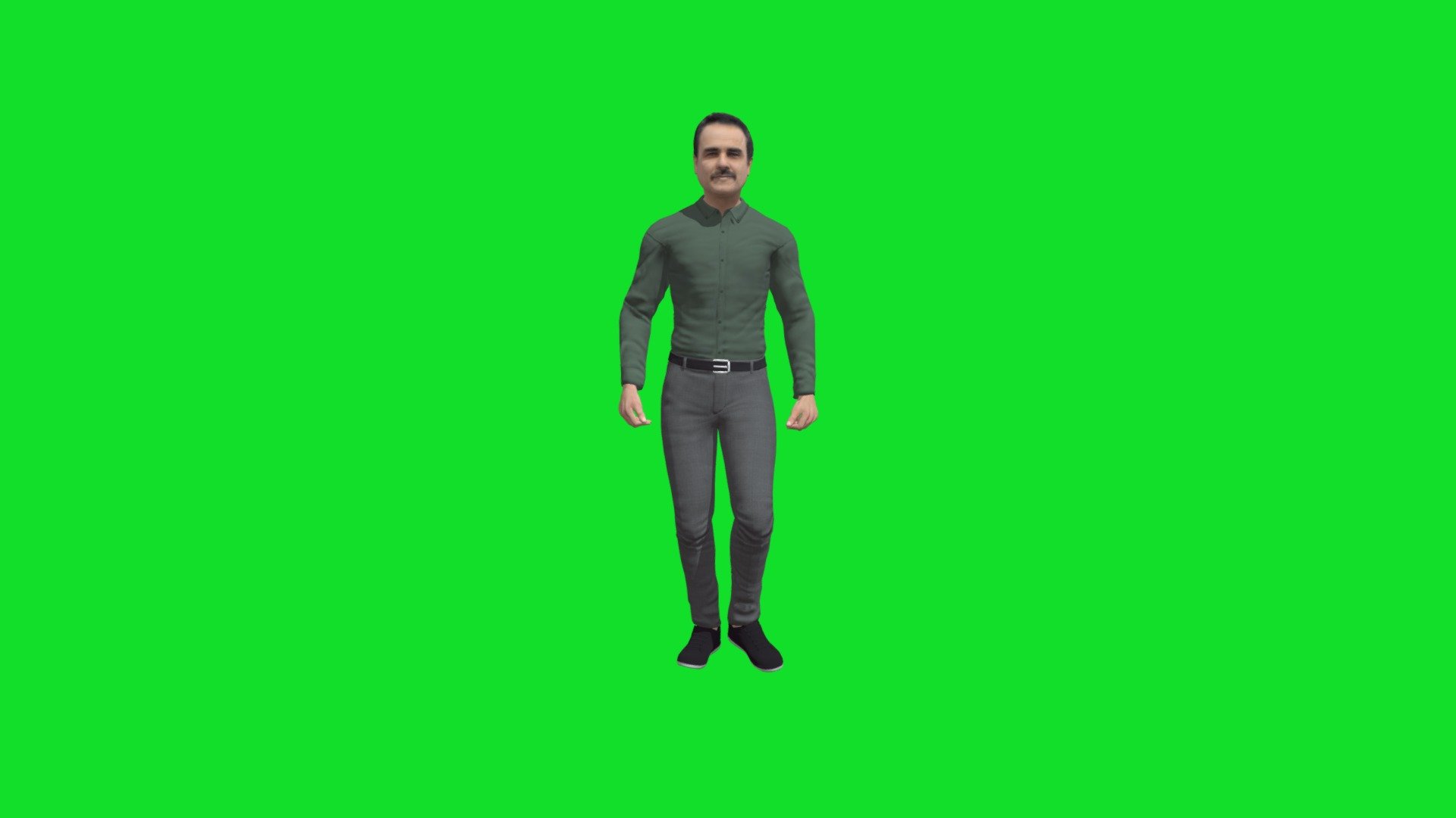 Pankaj tripathi Walking 3d model fts - Download Free 3D model by Sunny ...
