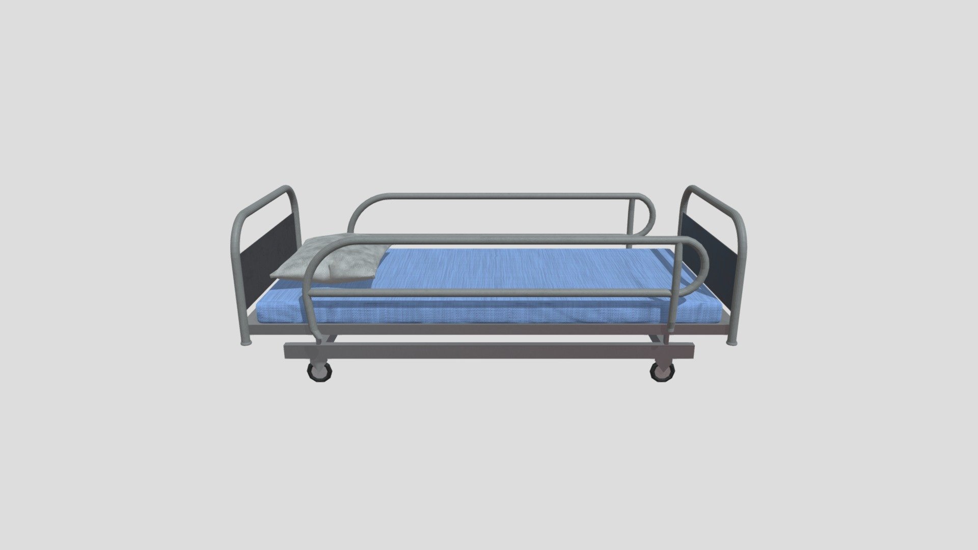 Hospital Bed - 3D model by Giray (@trtrollcraft) [6f99418] - Sketchfab