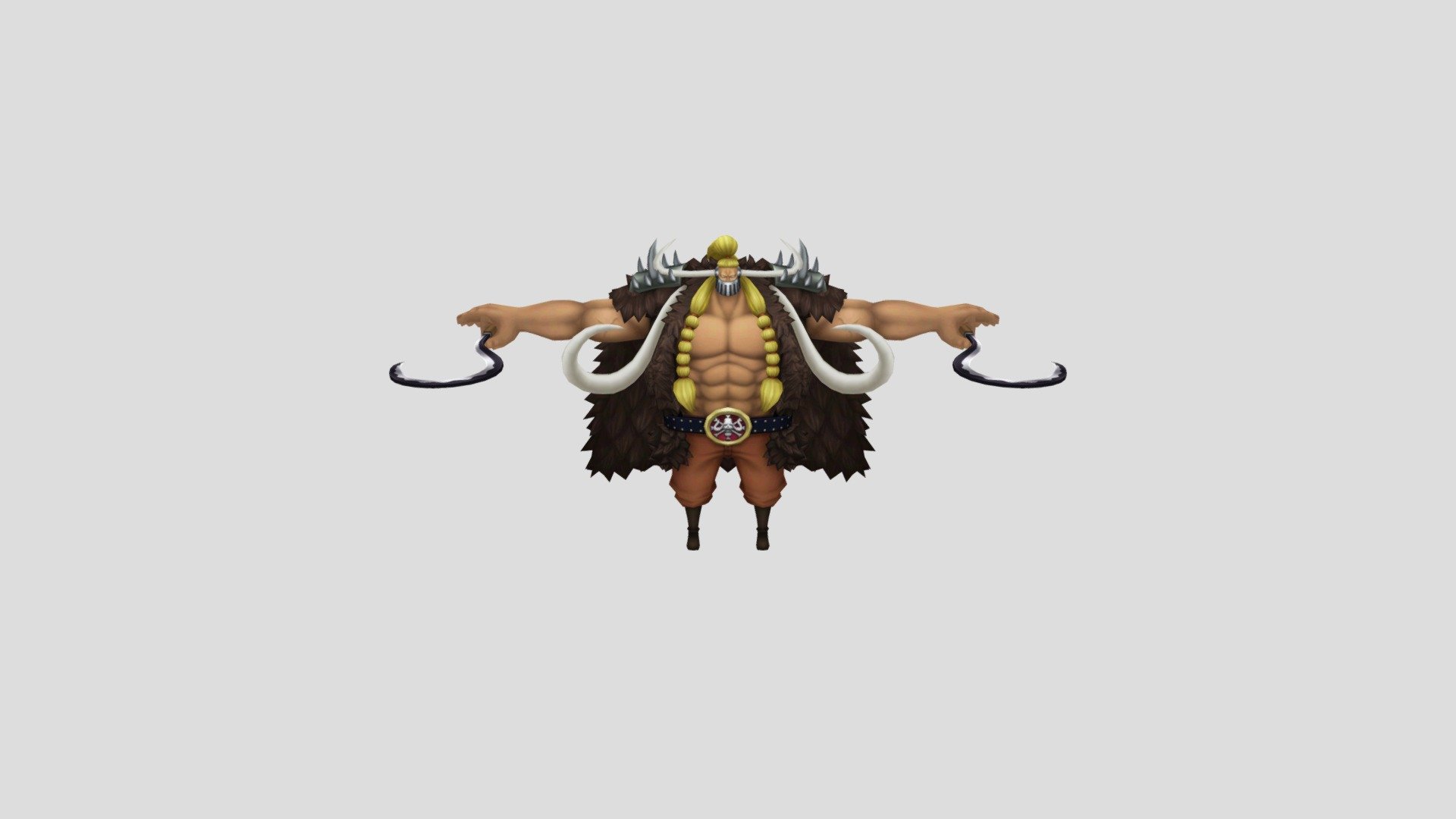 one piece bounty rush jack the drought - Download Free 3D model by ...