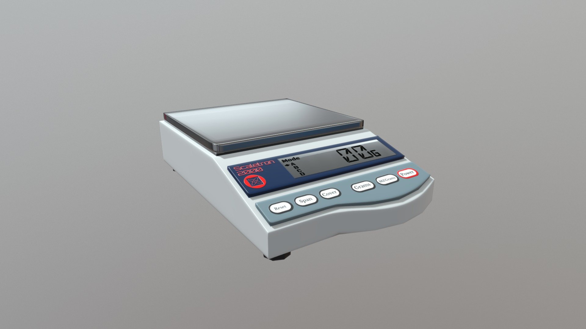 Lab Weight Scales - 3D model by filmedinsource [6f9a978] - Sketchfab