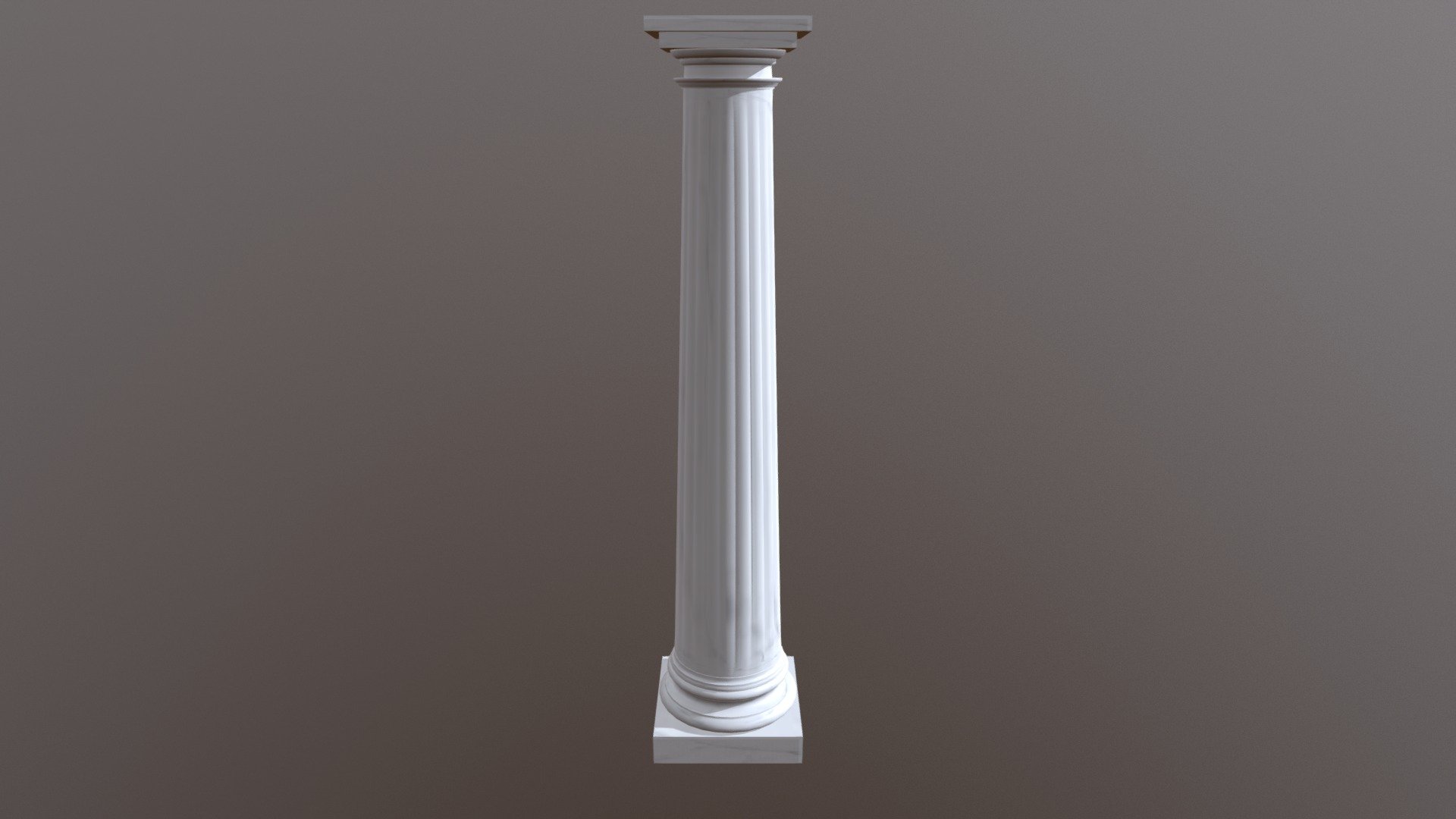 Doric Pillar - 3D model by Joel McFadden (@mcfaddenjoel) [6f9b358 ...