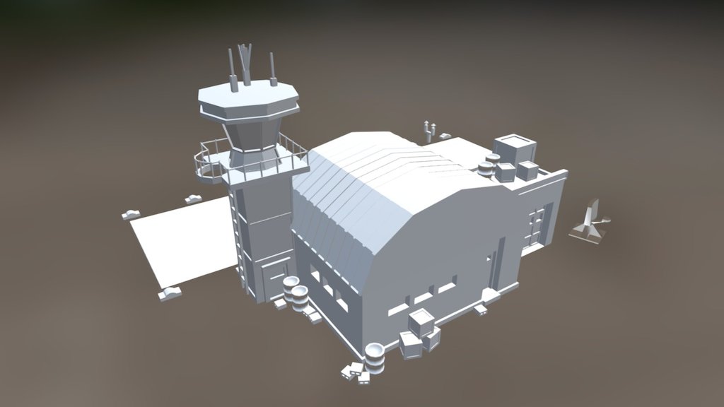 Airbase - 3D model by RedexGames [6f9b390] - Sketchfab