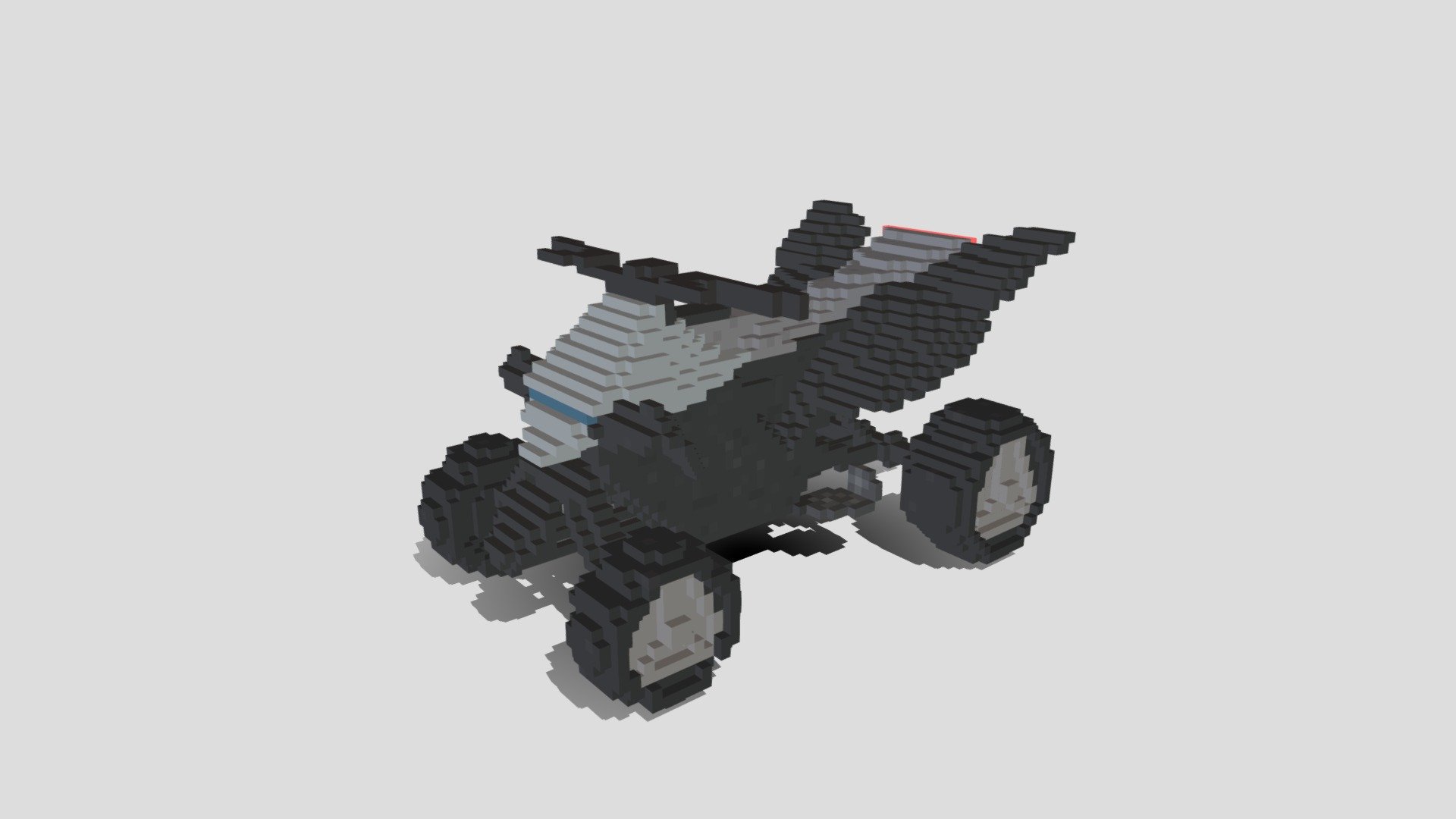 Tesla Cyberquad (Voxel) - 3D model by Amirreza Nasiri (@amirrezans ...