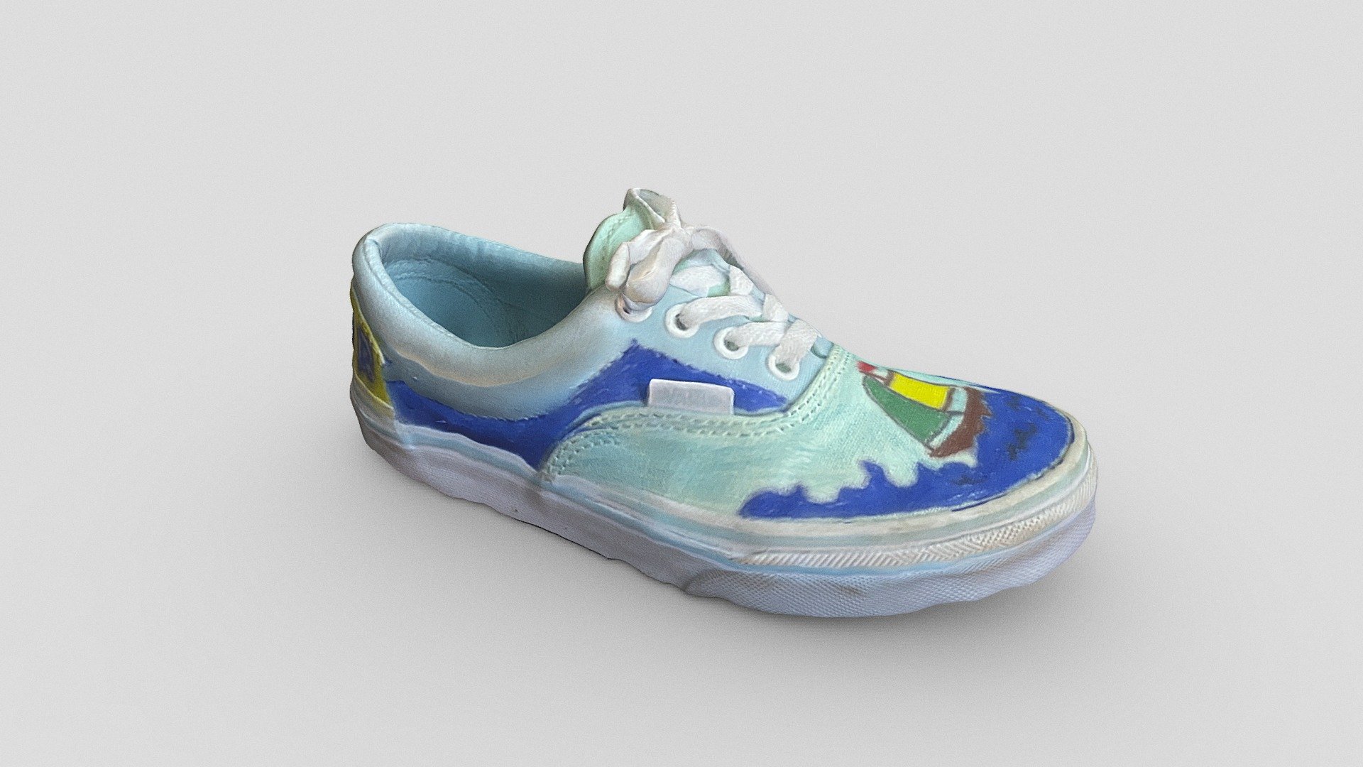 Custom Vans by me - 3D model by alban [6f9c811] - Sketchfab