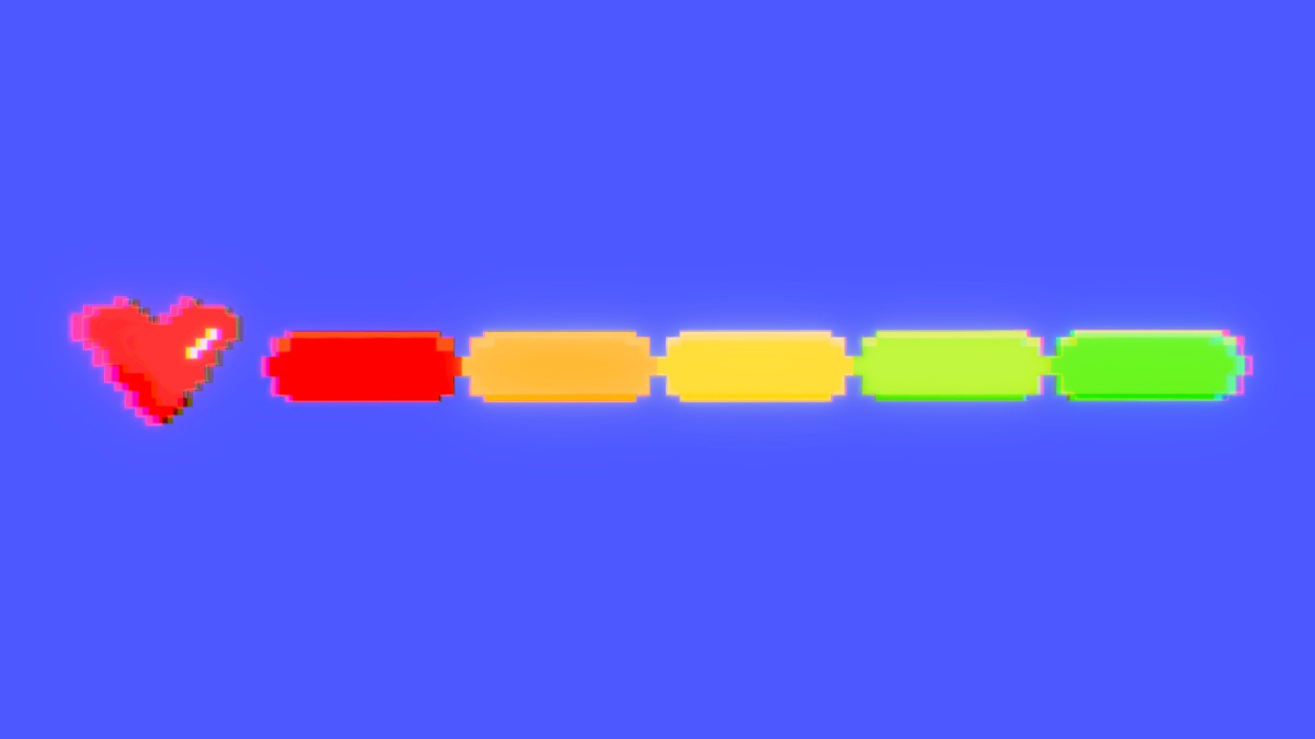 Low poly - Stylized Game Items - Health Bar - Buy Royalty Free 3D model ...