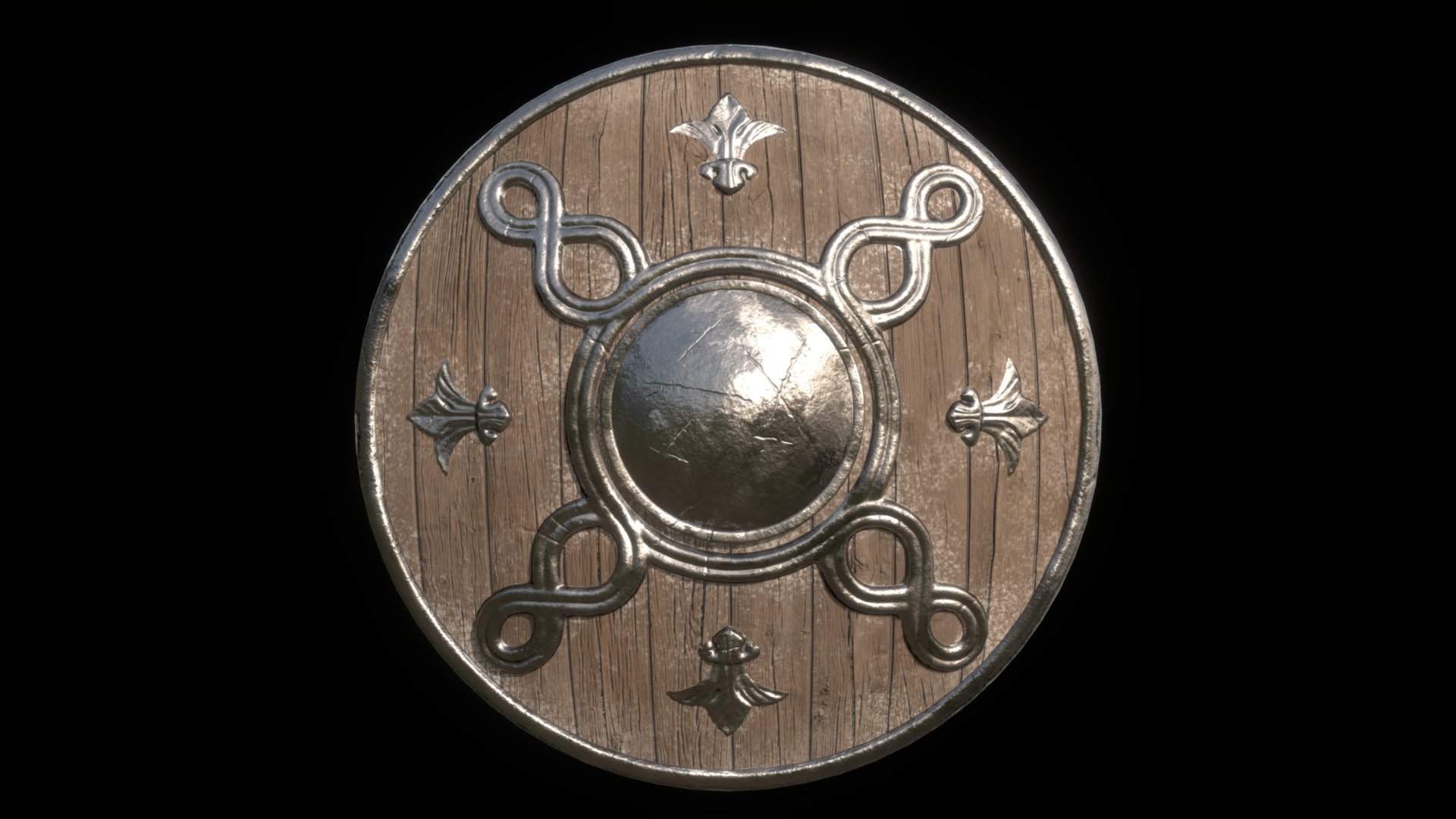 Medeival Shield - 3D model by forest odonoghue (@forestod33) [6f9cd7b ...