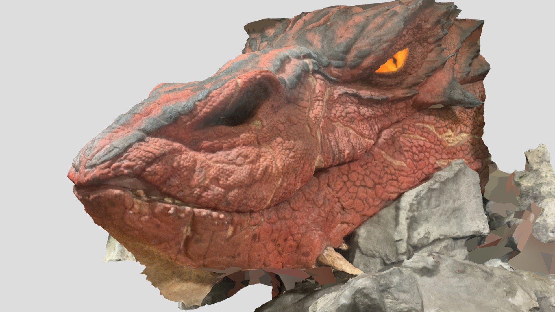 Smaug - Download Free 3D model by SonicFan127 [6f9da88] - Sketchfab
