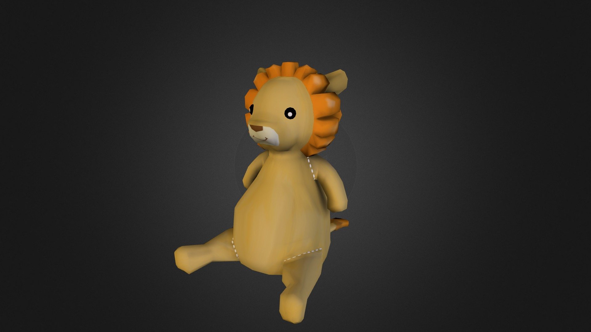 lion plush - 3D model by aegodbold [6f9dd65] - Sketchfab