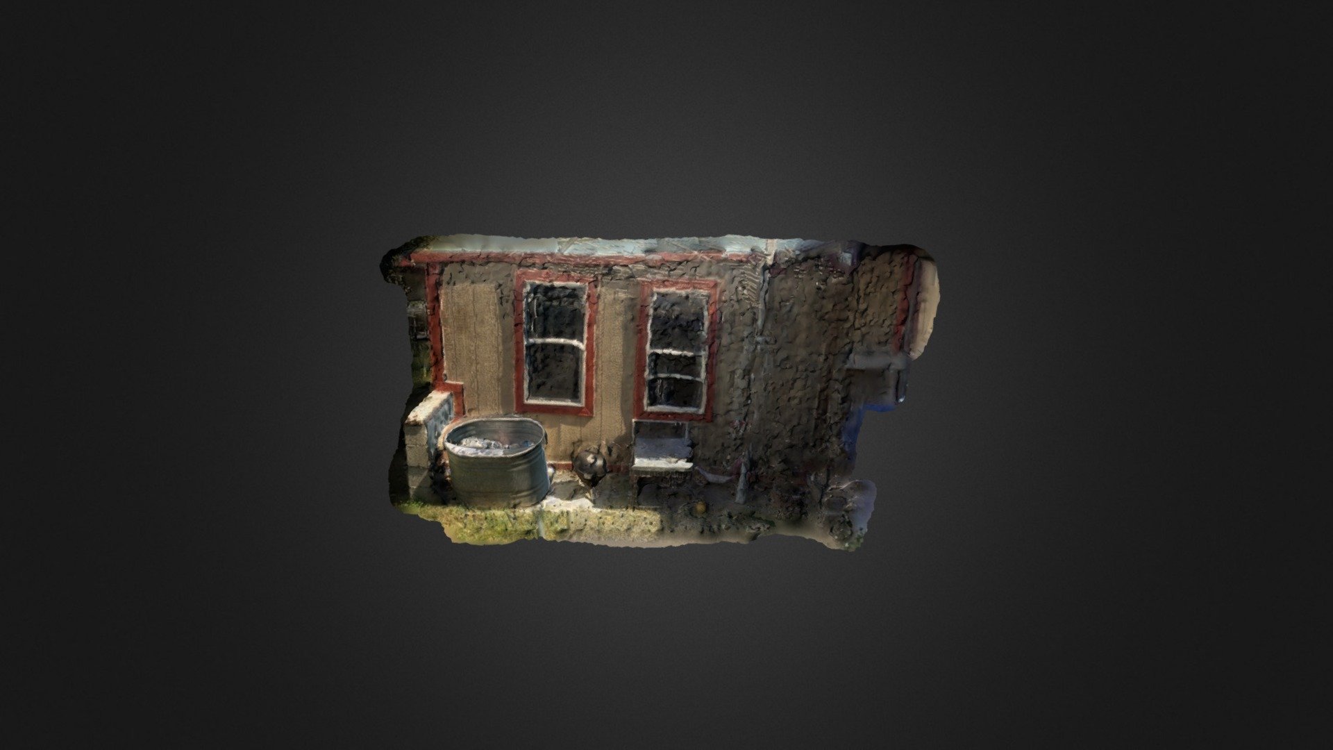 Side of house - 3D model by EliteClubwear [6f9e3d7] - Sketchfab