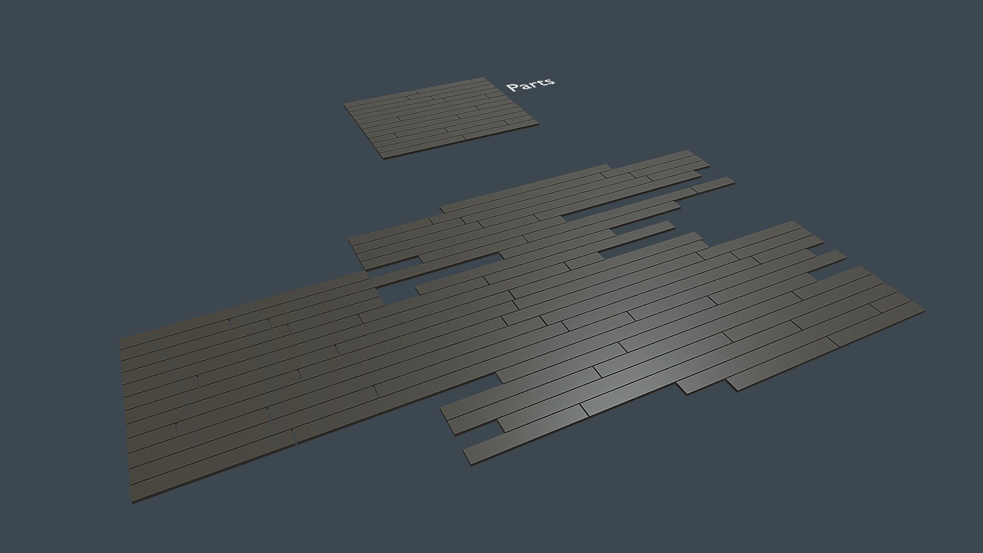 Simple Tiling Wooden floor - Buy Royalty Free 3D model by tamminen ...