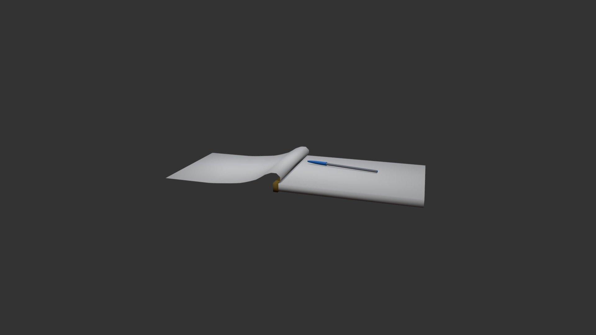 Bloco De Notas - 3D model by Tarinf (@PedroPSC100) [6fa2ff6] - Sketchfab