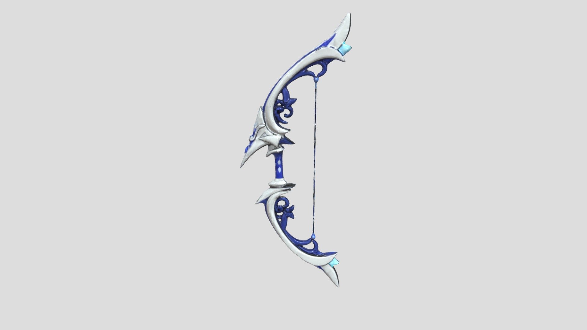 Elegant Mythical Bow - 3D model by Zuzys (@sedaugur) [6fa3f75] - Sketchfab