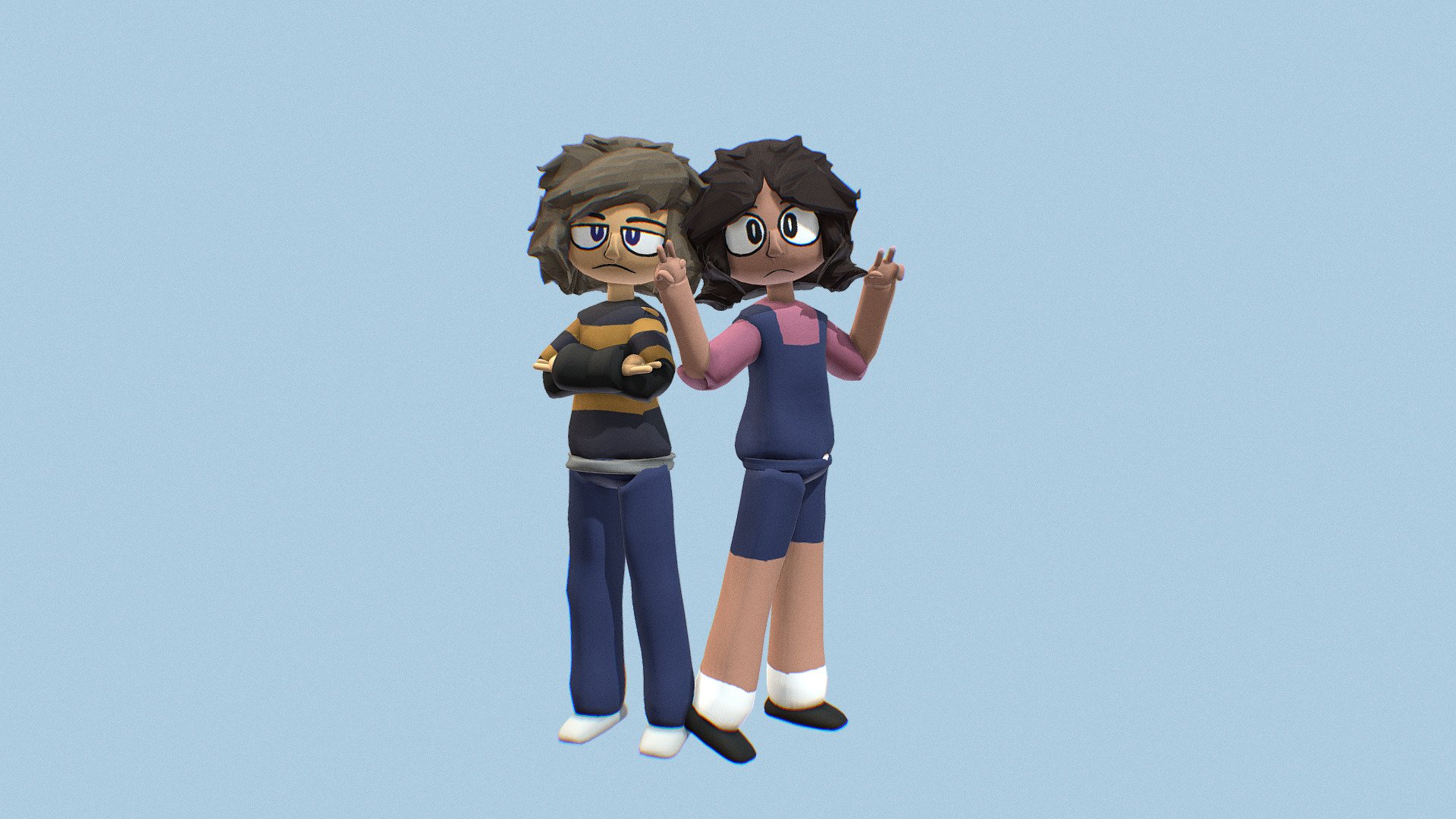 Tom and Kyle [Needlemouse] - Download Free 3D model by Crimson2000 ...