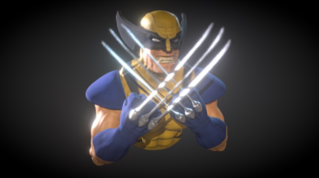 Wolverine - 3D model by Craig A Stewart (@craigastewart) [6fa5234 ...