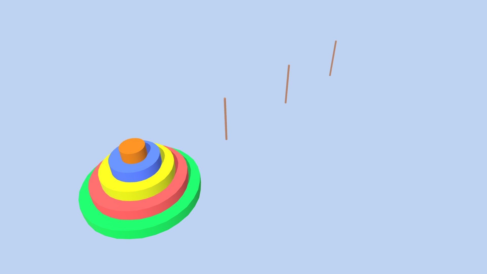 Tower of Hanoi - Download Free 3D model by tsutomu.saito [6fa5278 ...